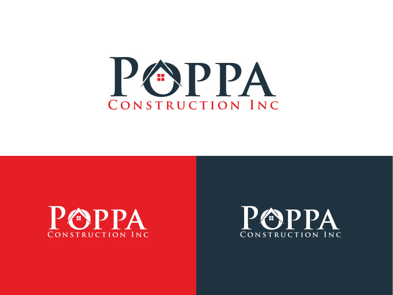 Logo Design for Poppa Construction Inc. by AFSAN | Design #32309205