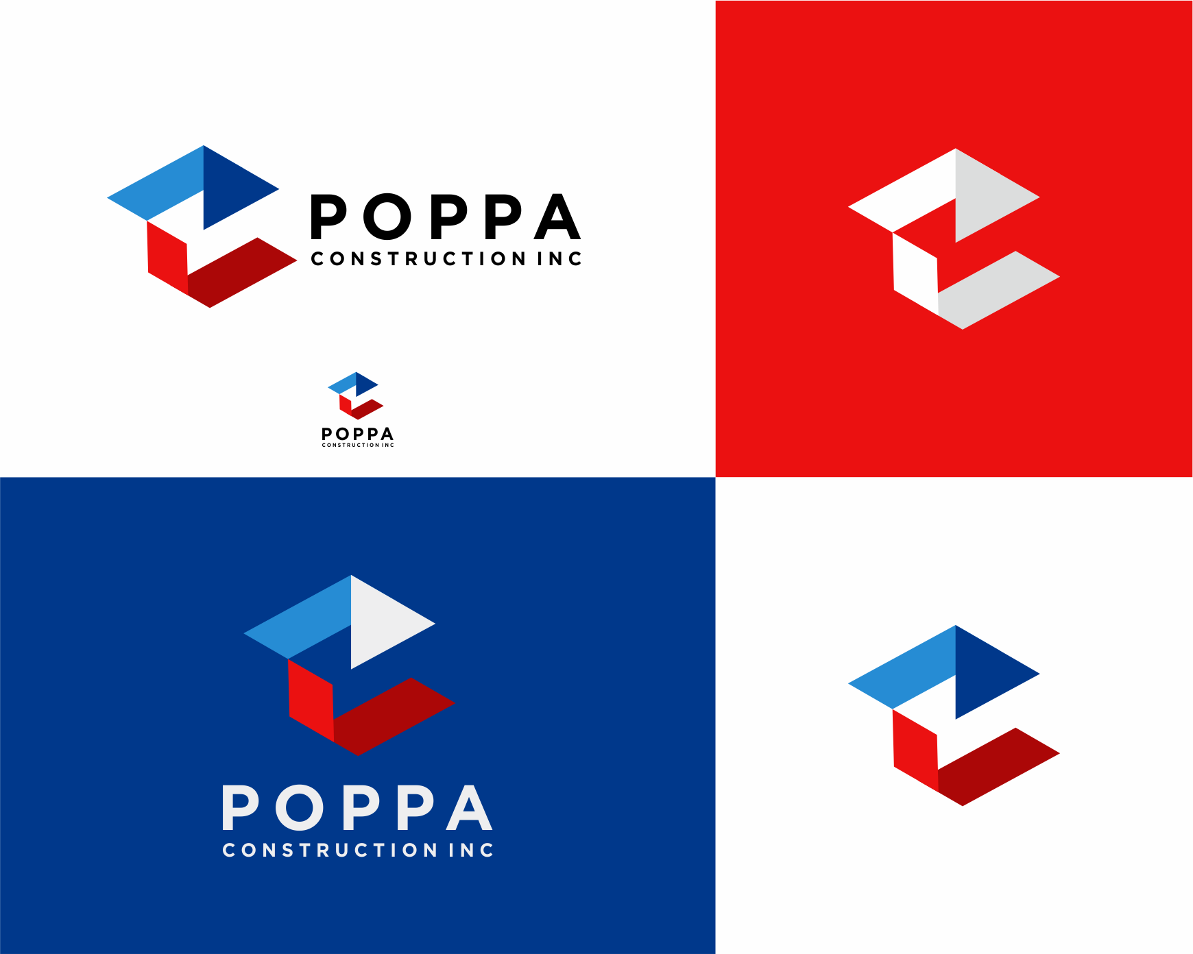 Logo Design for Poppa Construction Inc. by Sibyle | Design #32309979