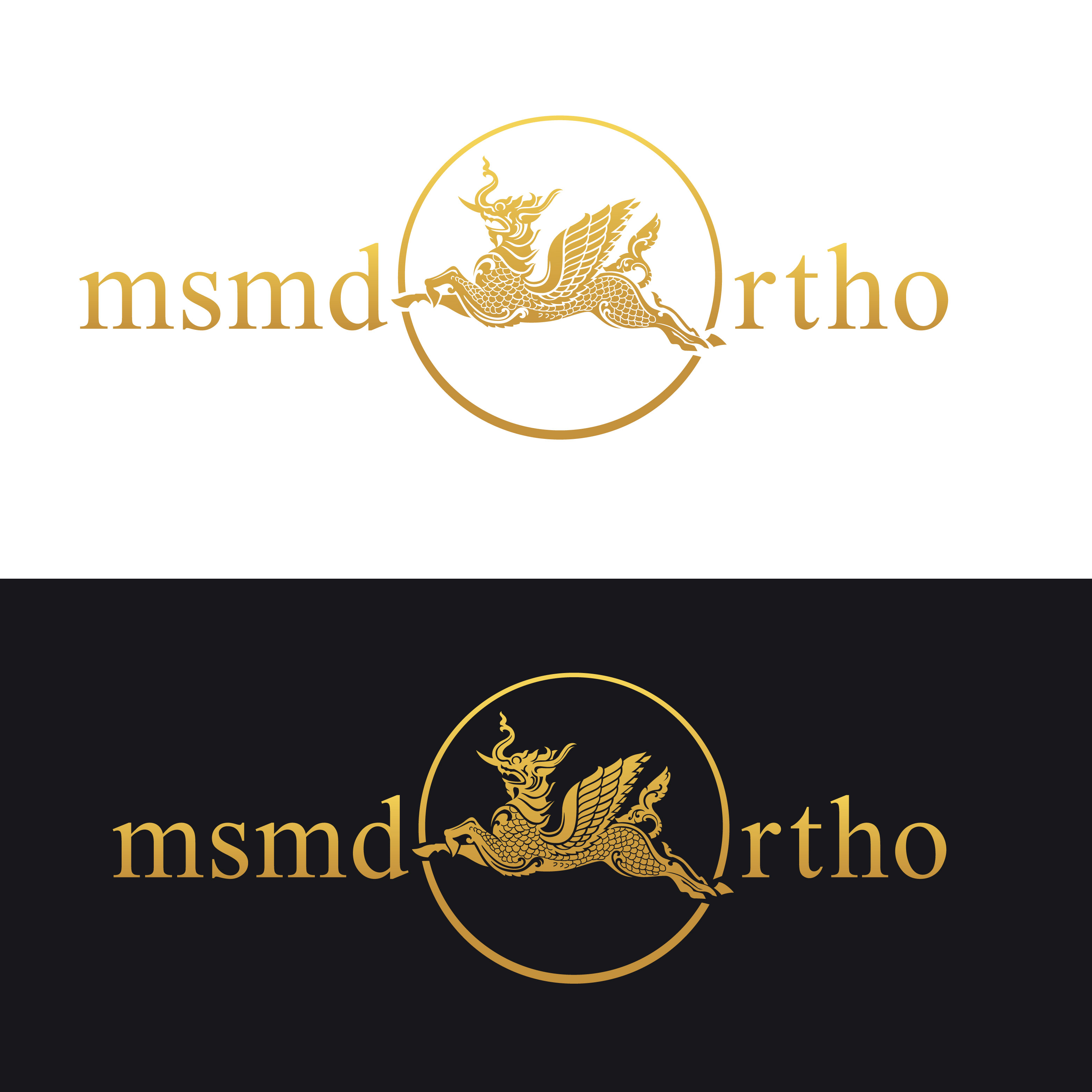 MSMD | 4 Logo Designs for Maybe “ortho saing"