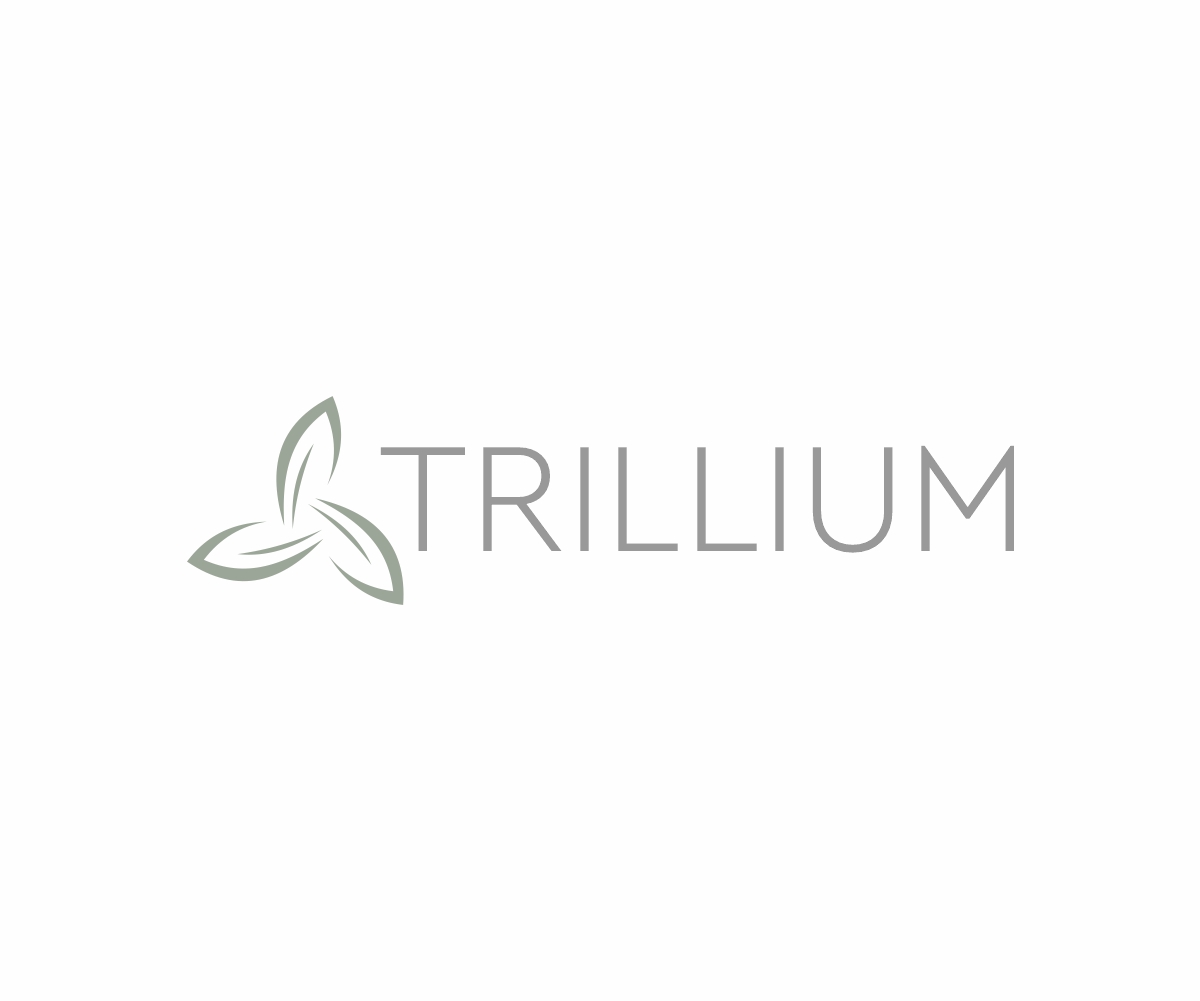 Modern, Feminine Logo Design for Trillium by Thati Designs | Design ...