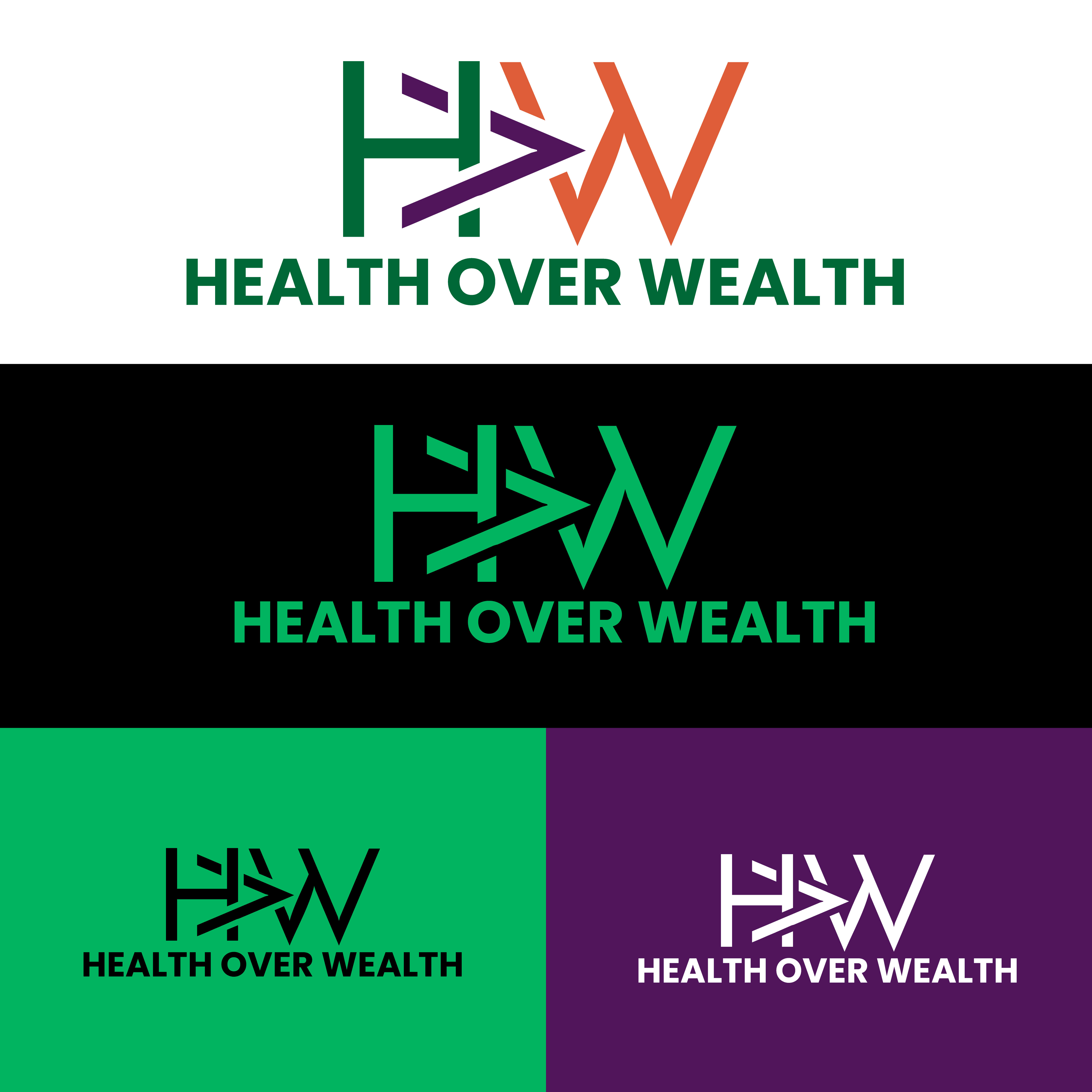 Elegant, Playful, Health and Wellness Logo Design for HEALTH OVER ...