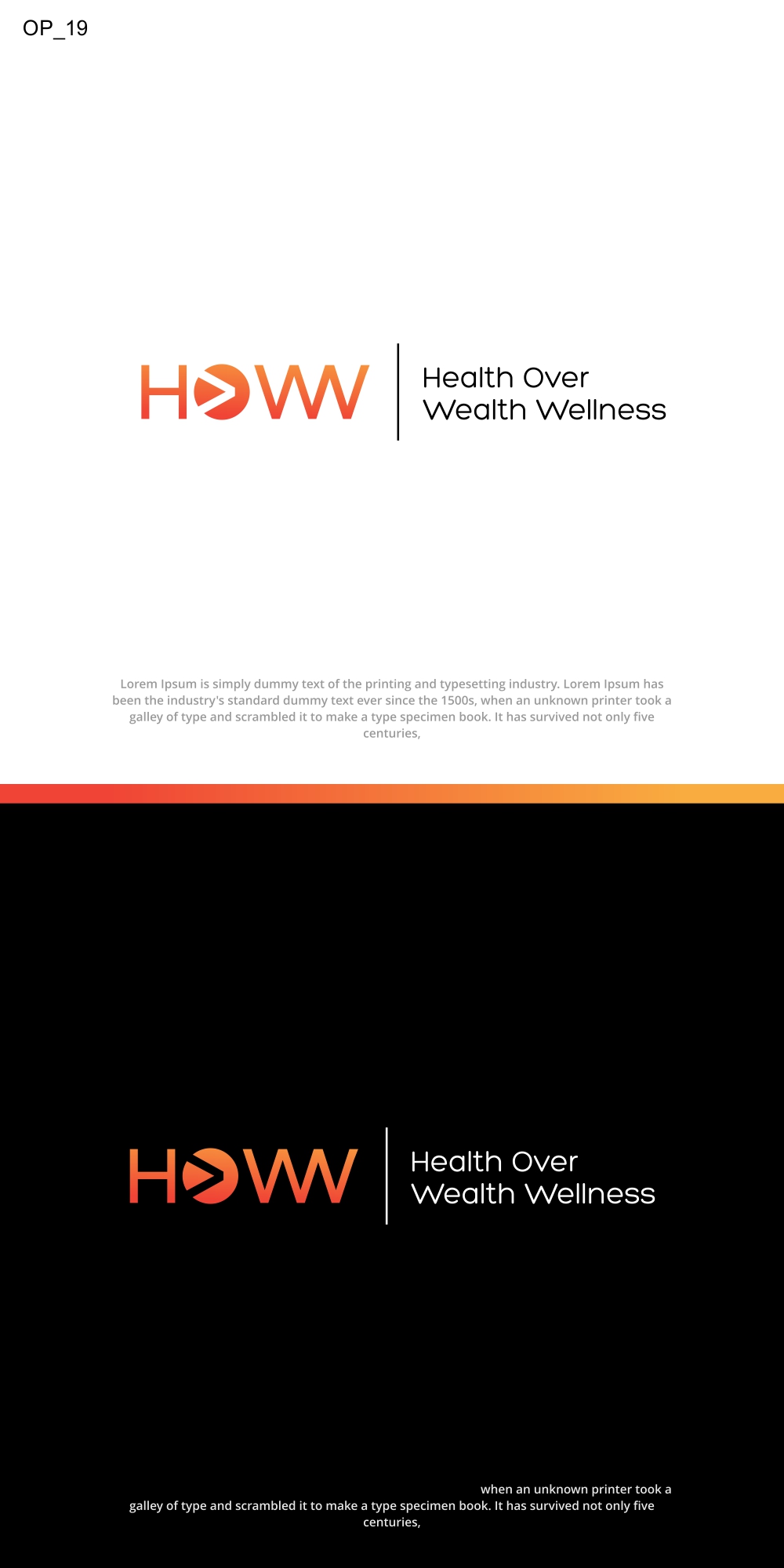 Elegant, Playful, Health and Wellness Logo Design for HEALTH OVER WEALTH WELLNESS | HEALTH OVER ...