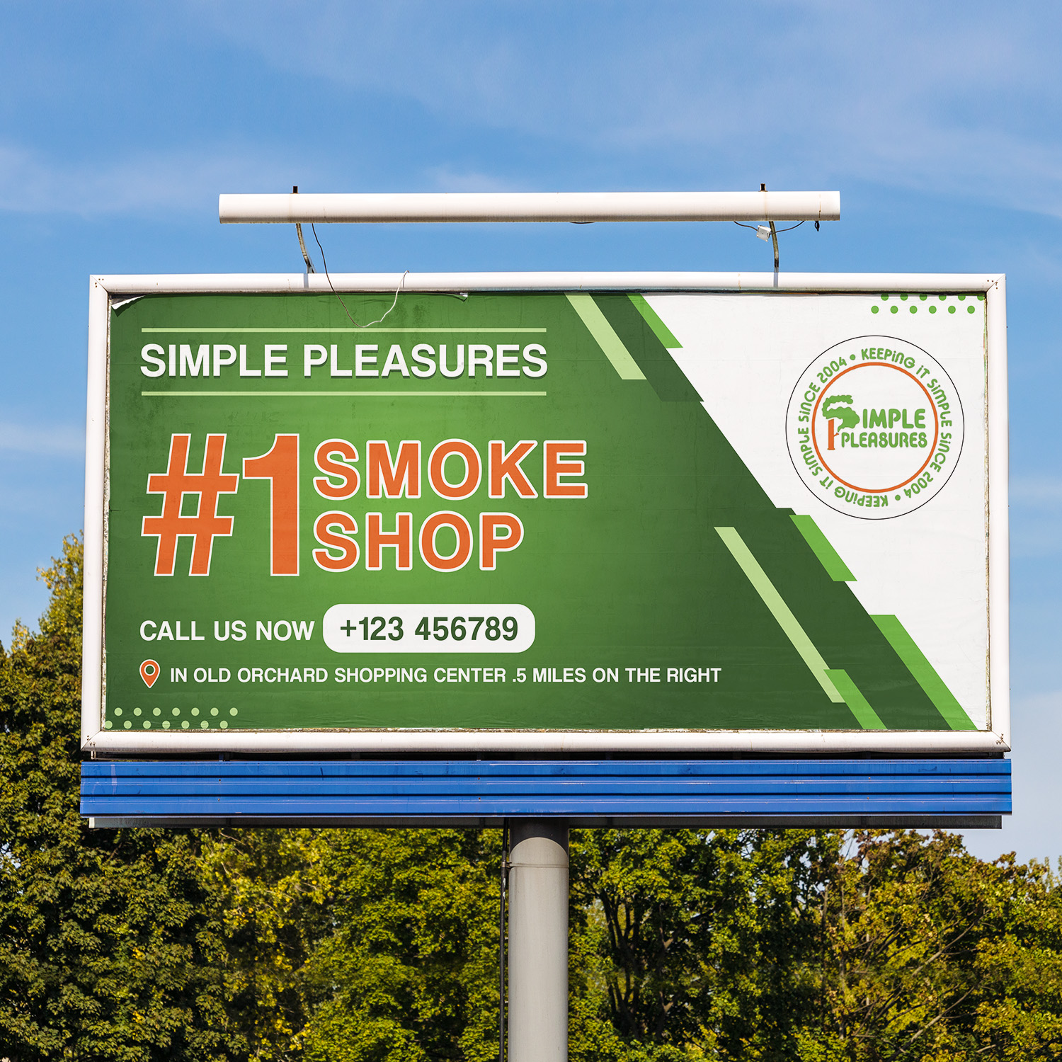 Elegant, Playful, Smoke shop/ cannabis Billboard Design for a Company by DesignFriday | Design ...