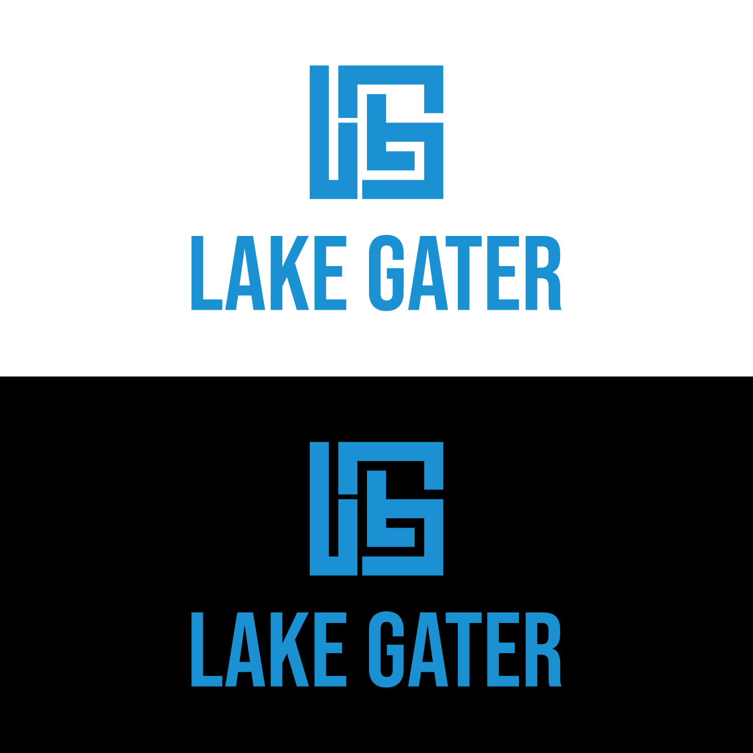 Elegant, Playful, Lakefront Real Estate Logo Design for "Lake Gater ...