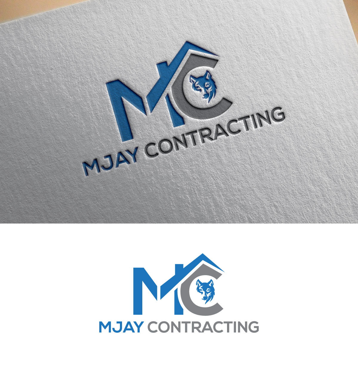Elegant, Playful, Construction Logo Design for Mjay contracting by AH ...