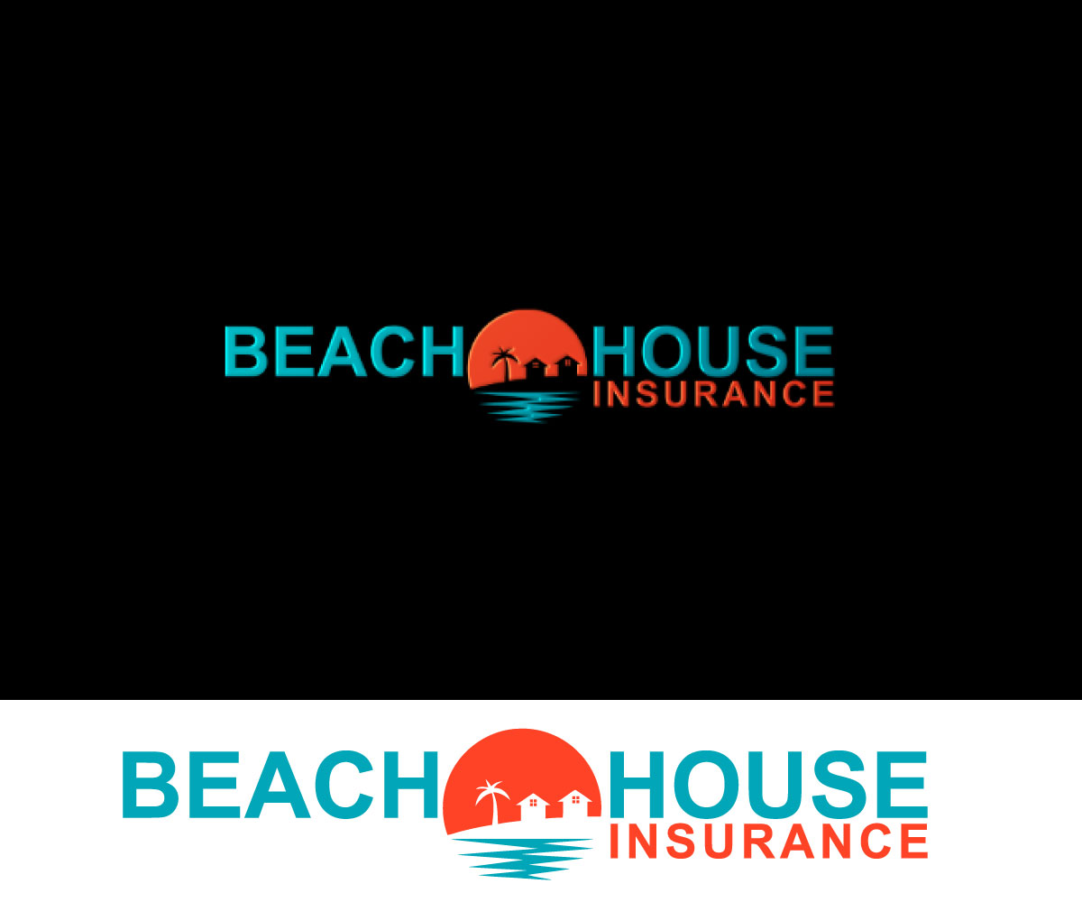 Logo Design for Beach House Insurance by FARU.......... | Design #32332499