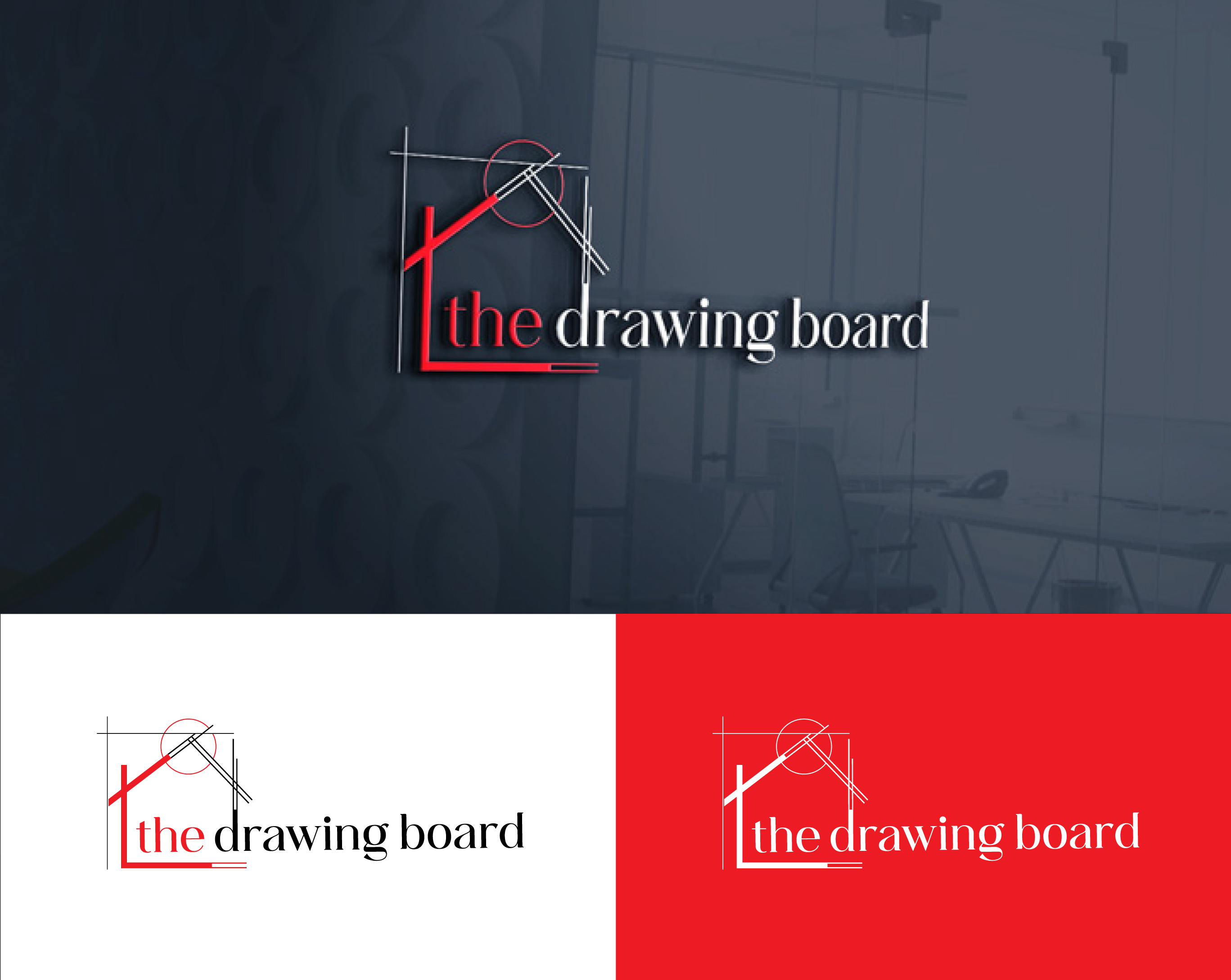 Logo Design for the drawing board by Roxxx | Design #32347079