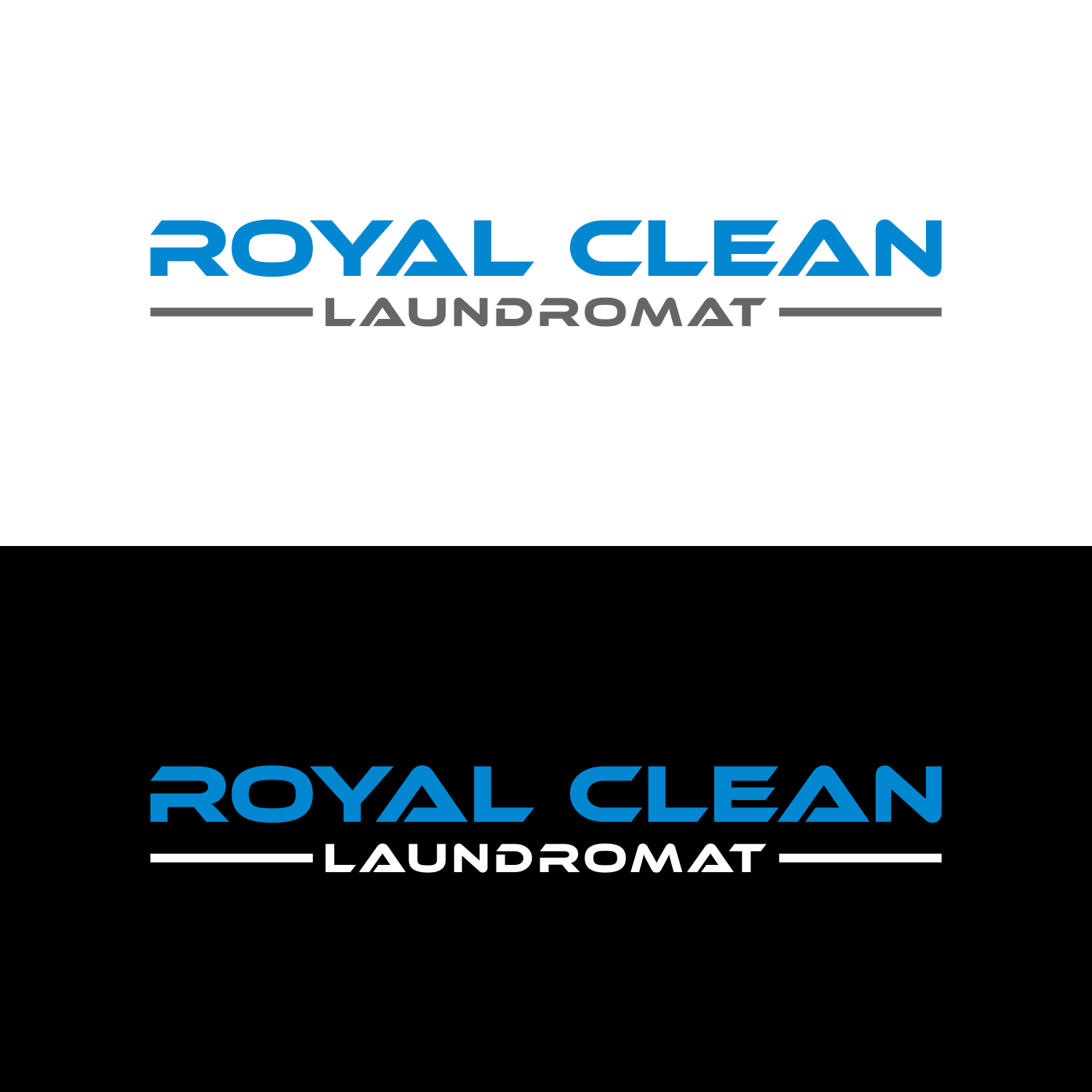 Elegant, Playful Logo Design for Royal Clean Laundromat by FLEXO DESIGN ...