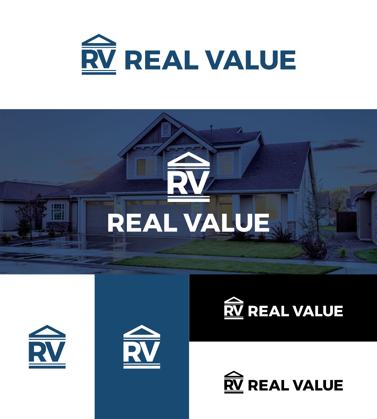 Elegant, Playful Logo Design for RV and RV Real Value by Fajr. | Design ...