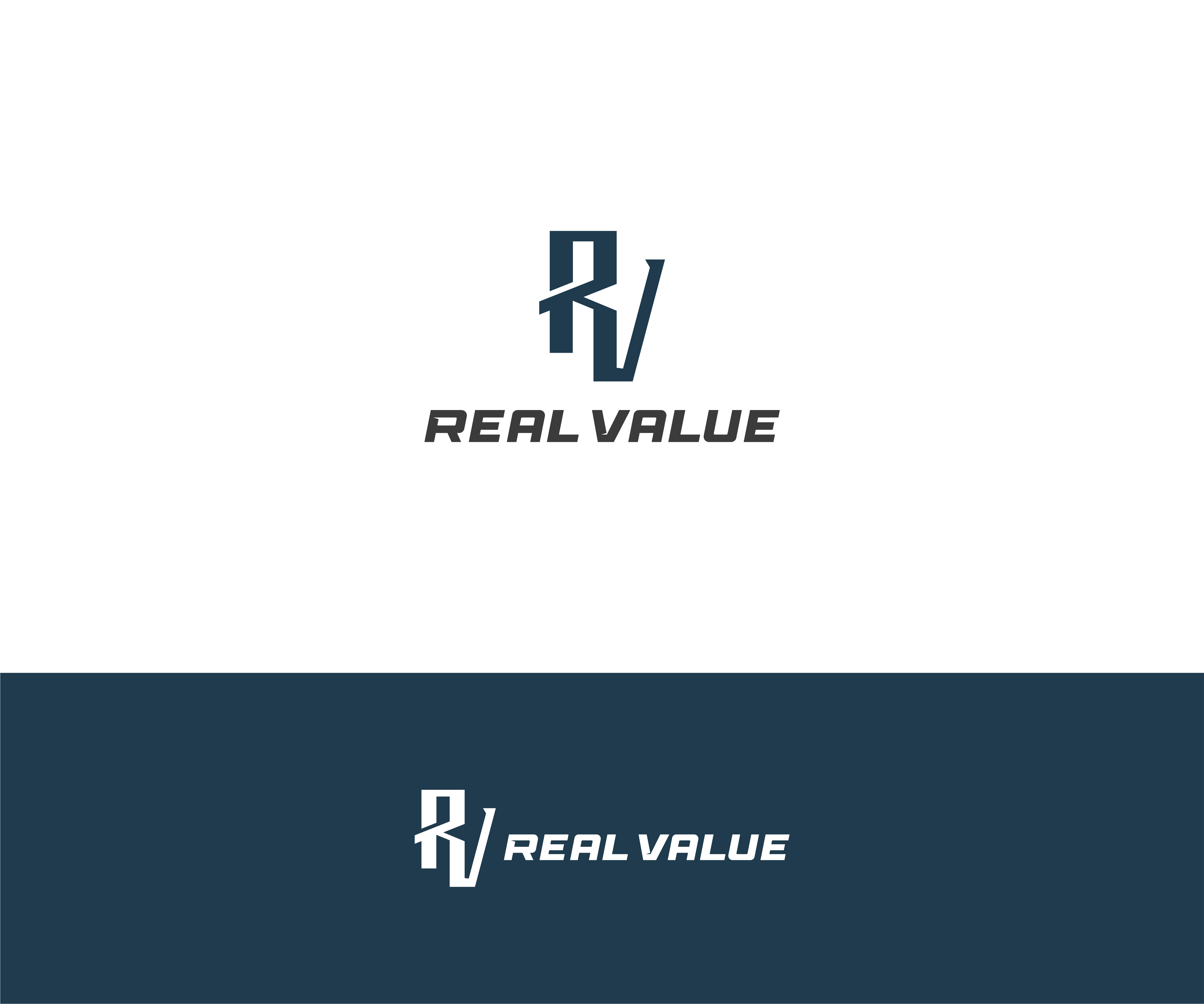 Elegant, Playful Logo Design for RV and RV Real Value by soriyeee ...