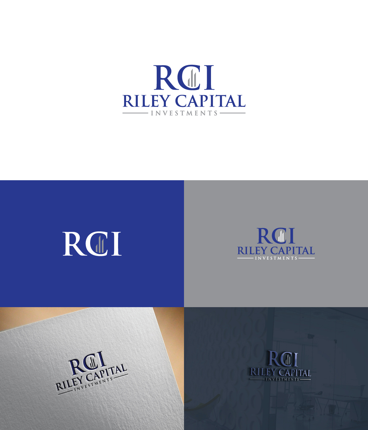 Logo Design for Riley Capital Investments / RCI / or a combination of ...