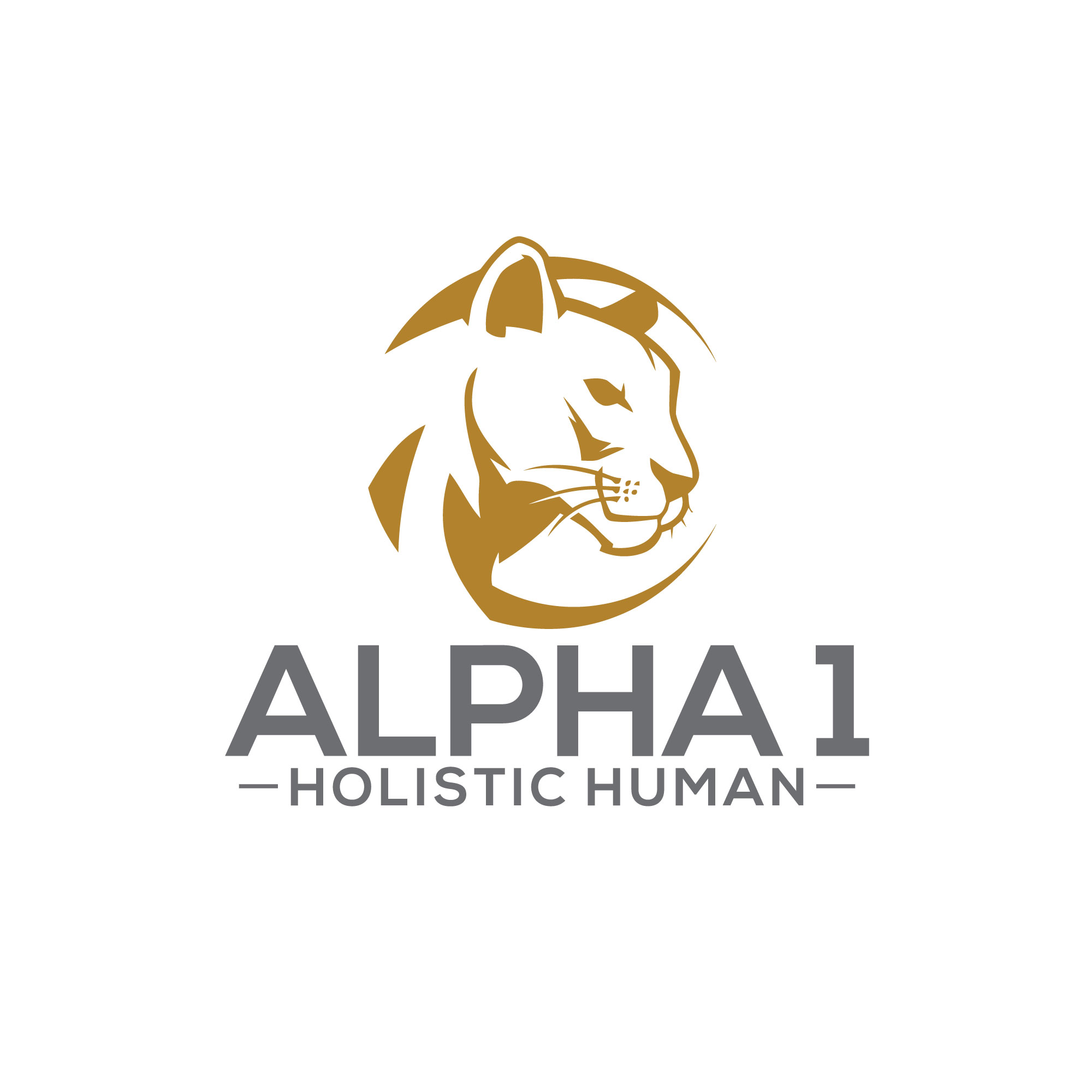 Bold, Modern, life coaching, performance coaching Logo Design for ALPHA 1 (co name) Holistic ...