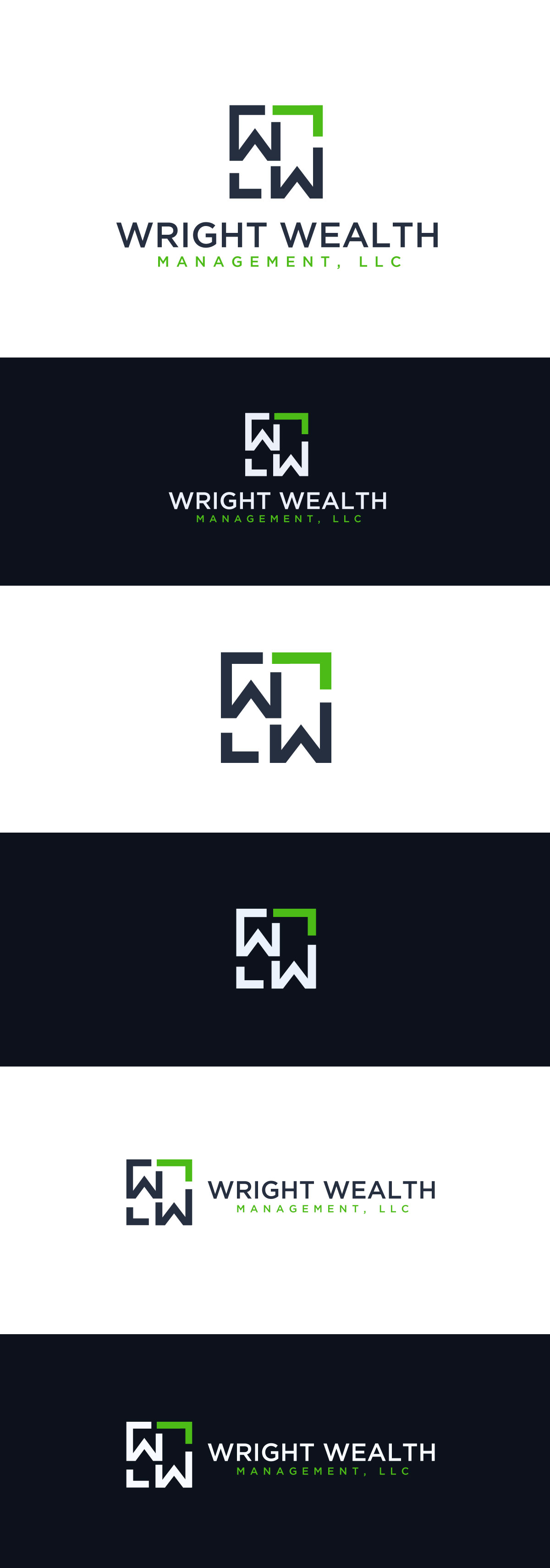 Masculine, Elegant, Financial Services Logo Design for Wright Wealth ...