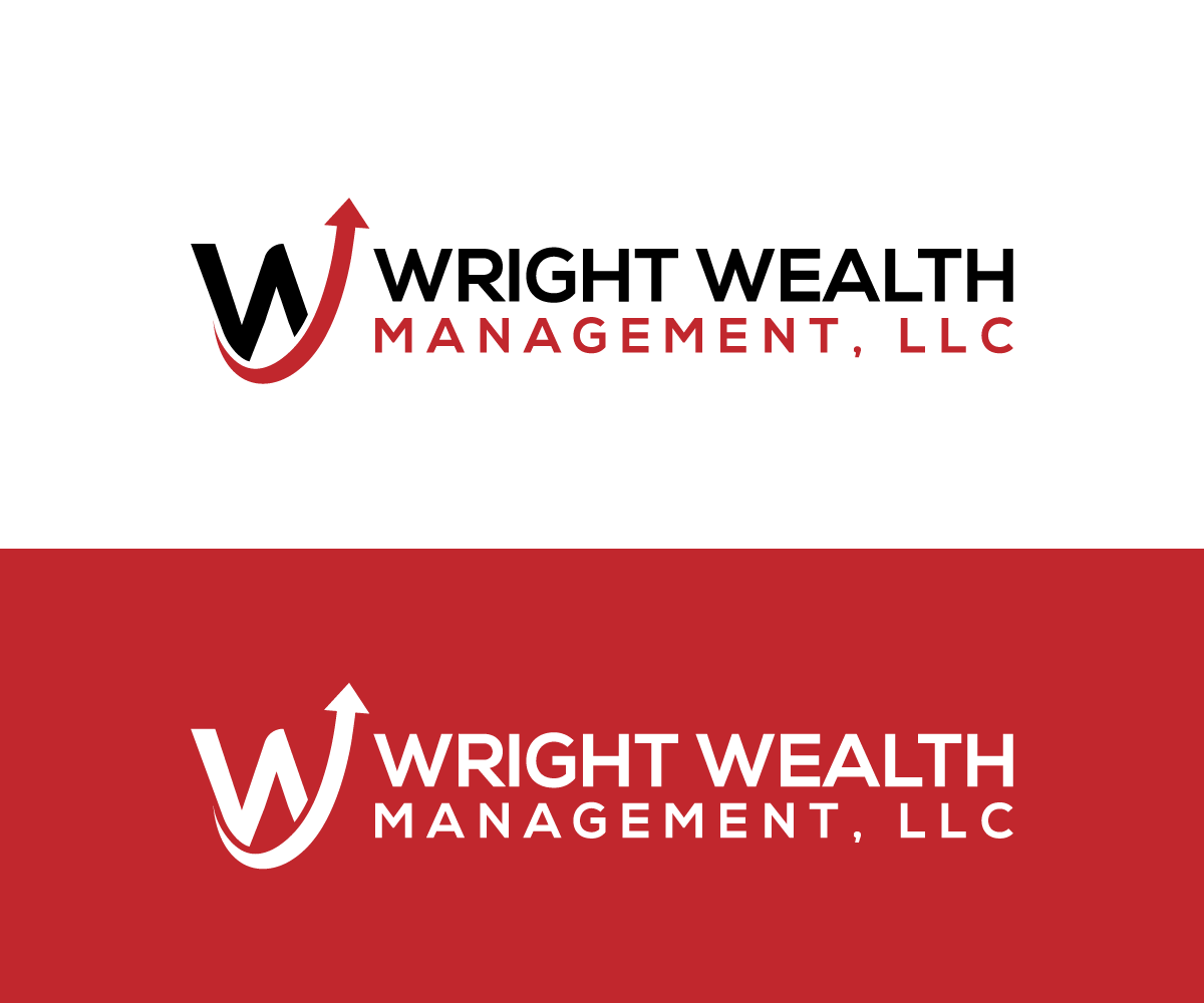 Masculine, Elegant, Financial Services Logo Design for Wright Wealth ...