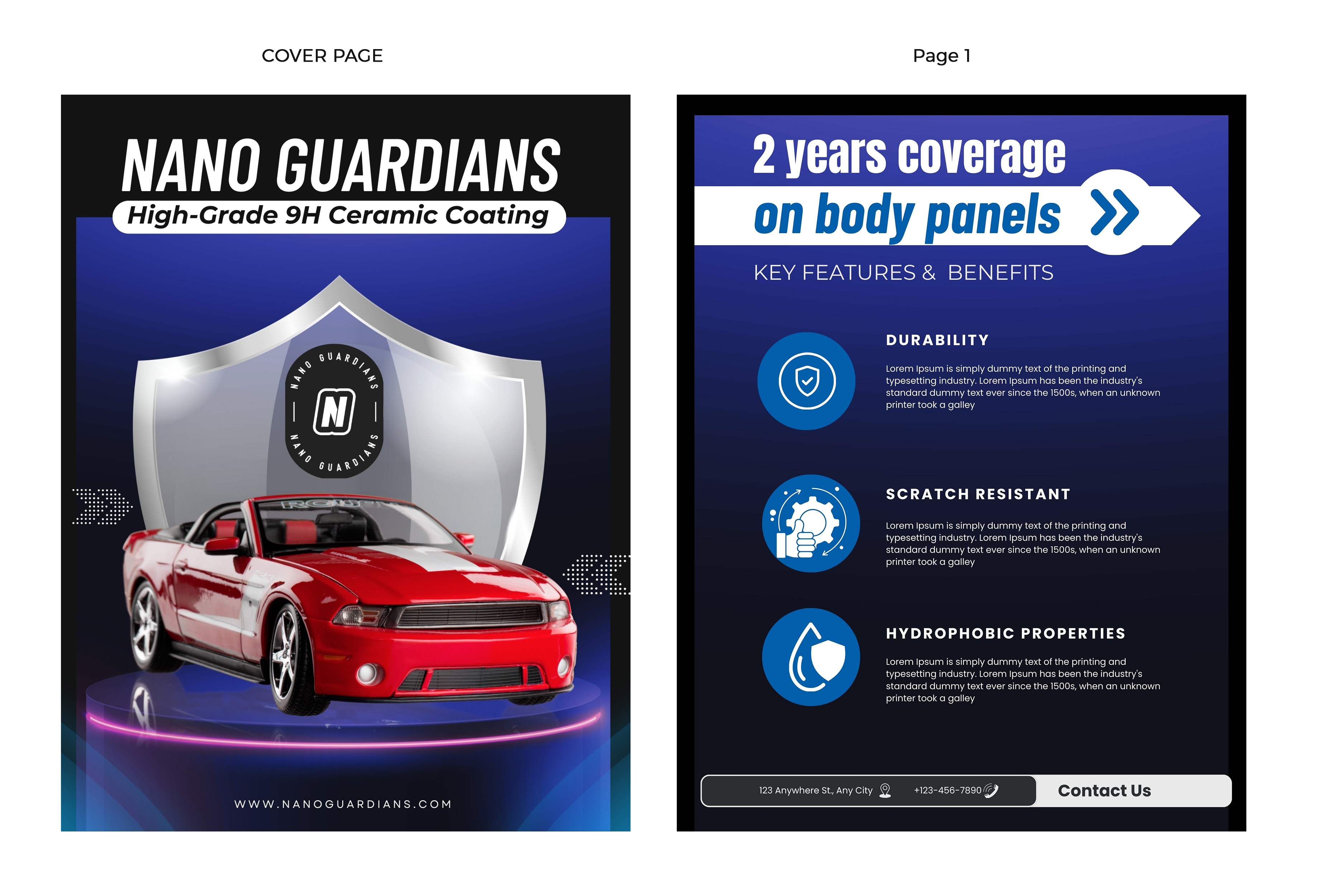 Elegant, Playful, Automotive Flyer Design for a Company by ART VISUALS ...