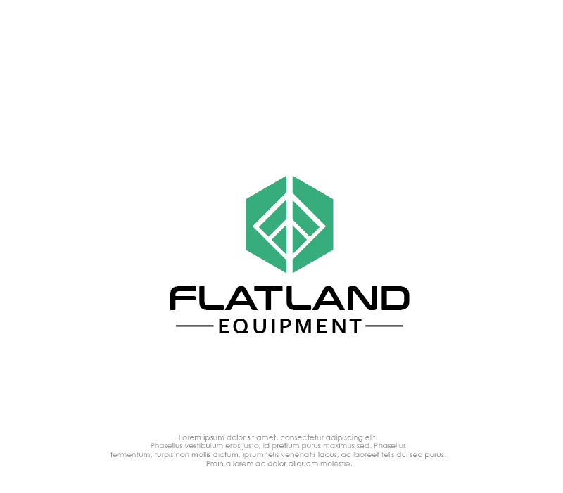 Elegant, Playful, Agriculture, Constructions. Logo Design for Flatland Equipment by JMart ...
