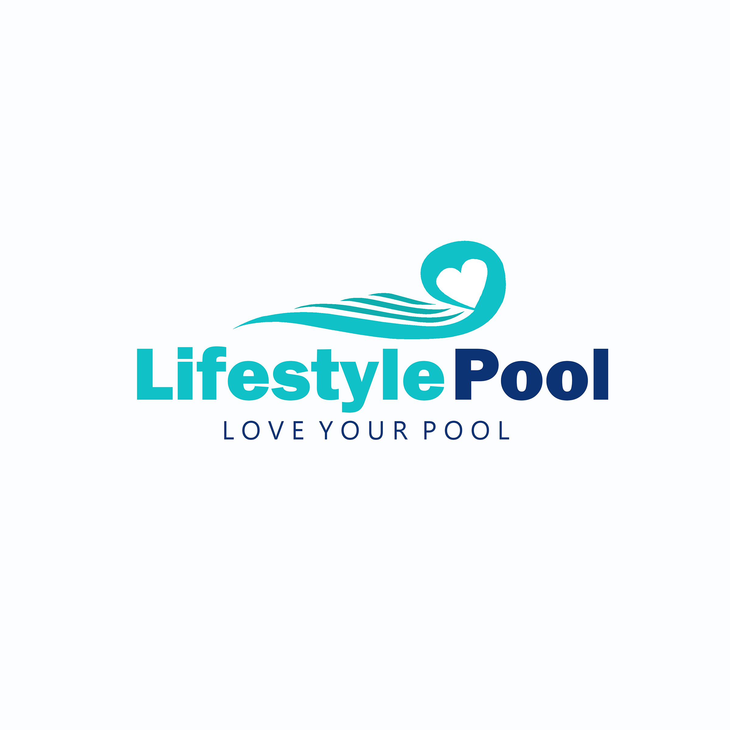 Logo Design for "Lifestyle Pools" - Tagline: "Love Your Pool" by ...