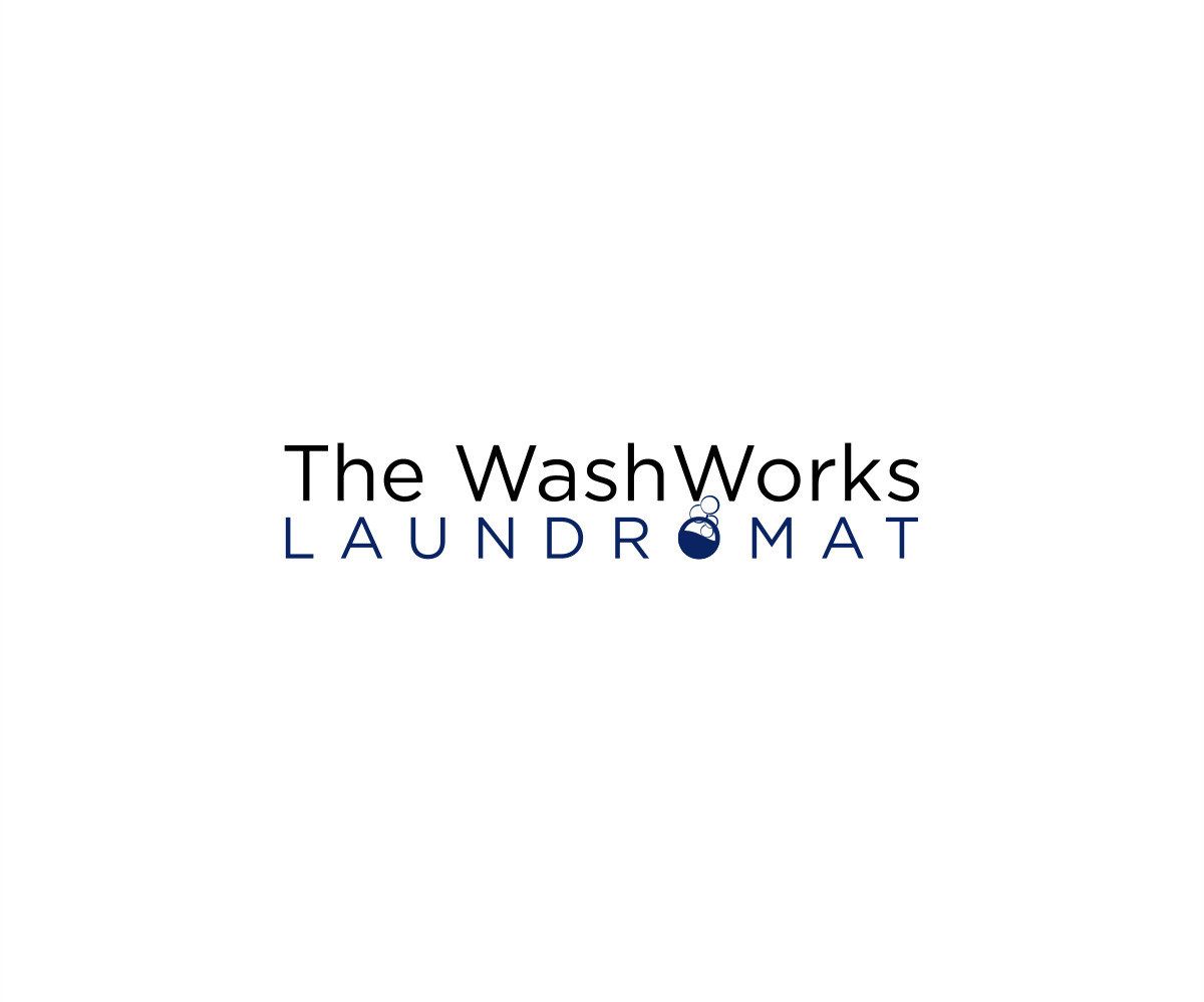 Bold, Professional, Laundromat Logo Design for The WashWorks Laundromat ...