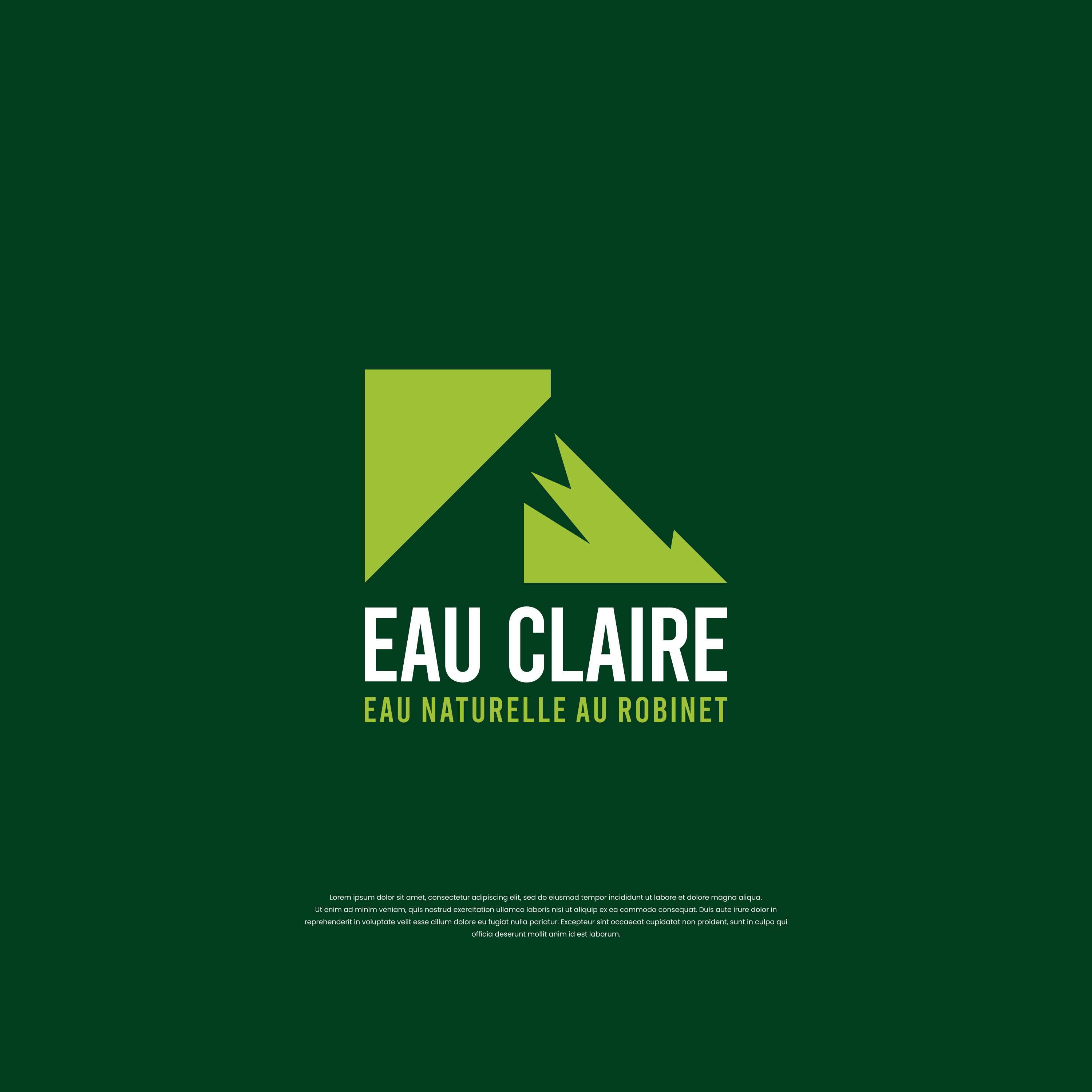 Traditional, Serious Logo Design for EAU CLAIRE by ge.logo | Design ...