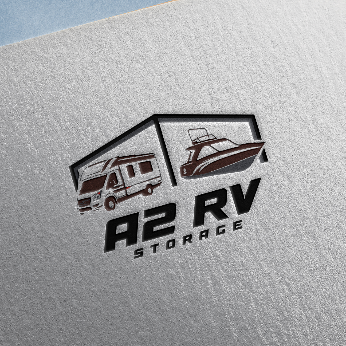 Logo Design for A 2 RV Storage by Publik Logo | Design #32340154