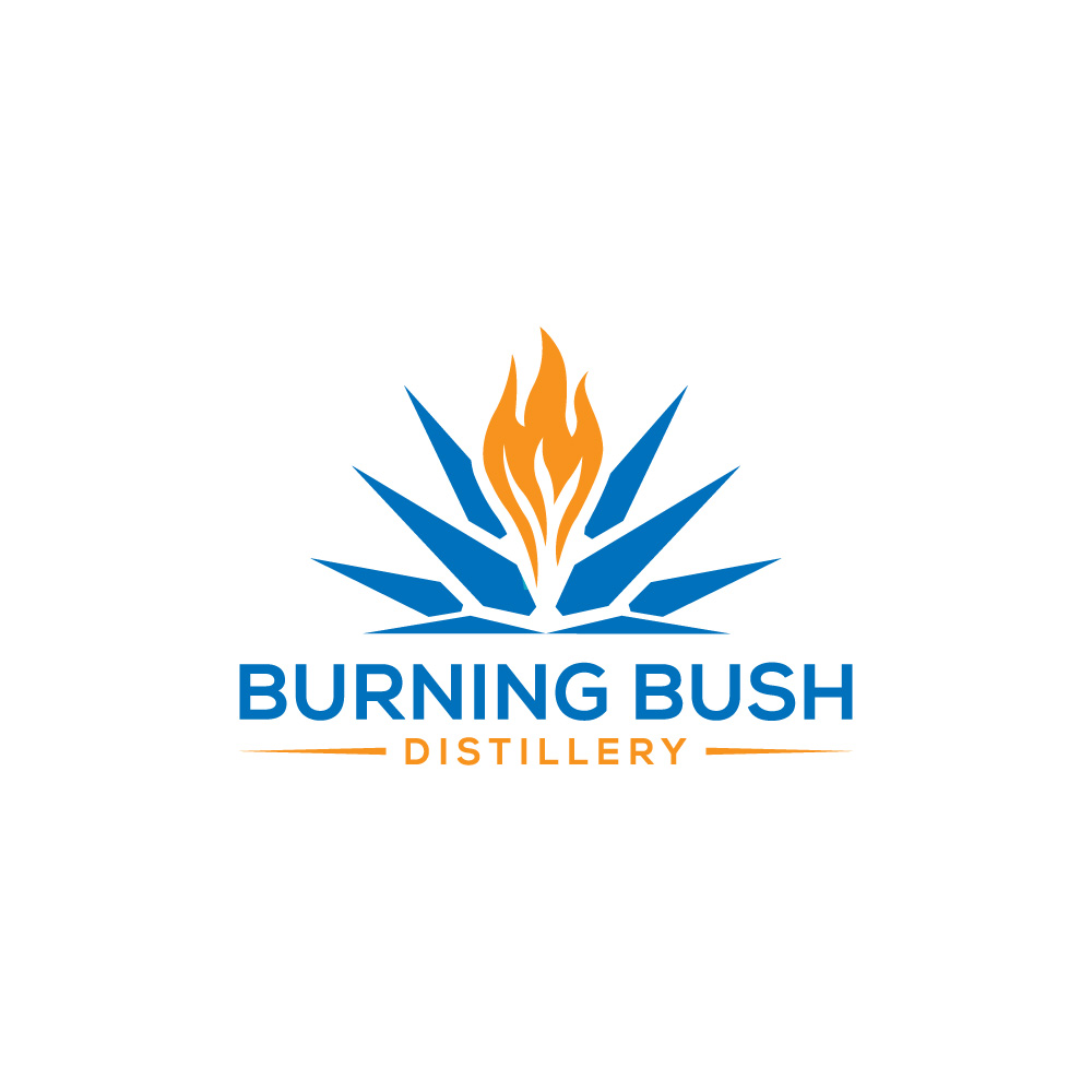 Logo Design for Burning Bush Distillery by Hafsha Creation | Design ...