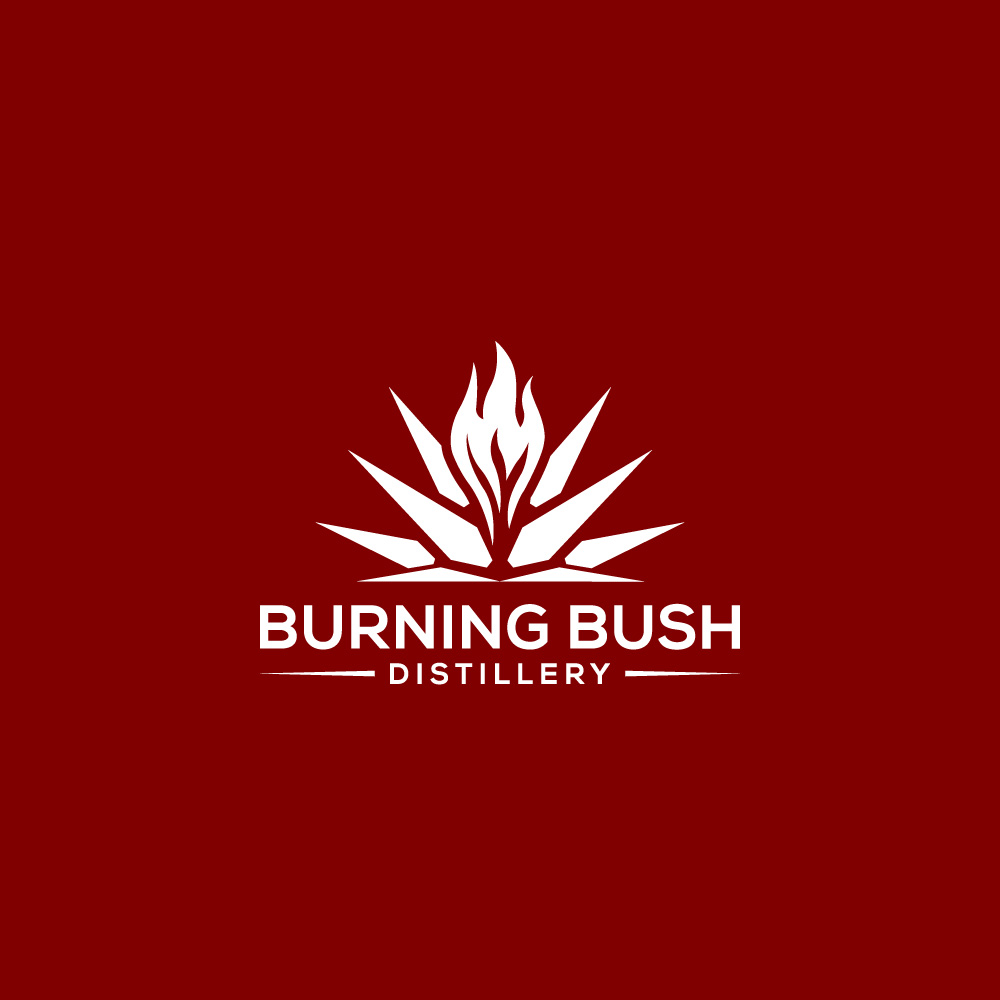 Logo Design for Burning Bush Distillery by Hafsha Creation | Design ...