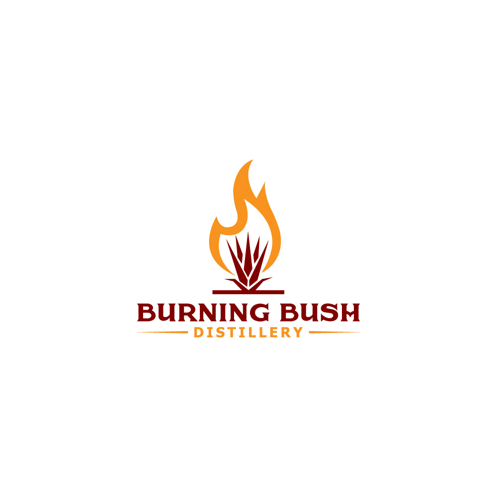Logo Design for Burning Bush Distillery by Hafsha Creation | Design ...