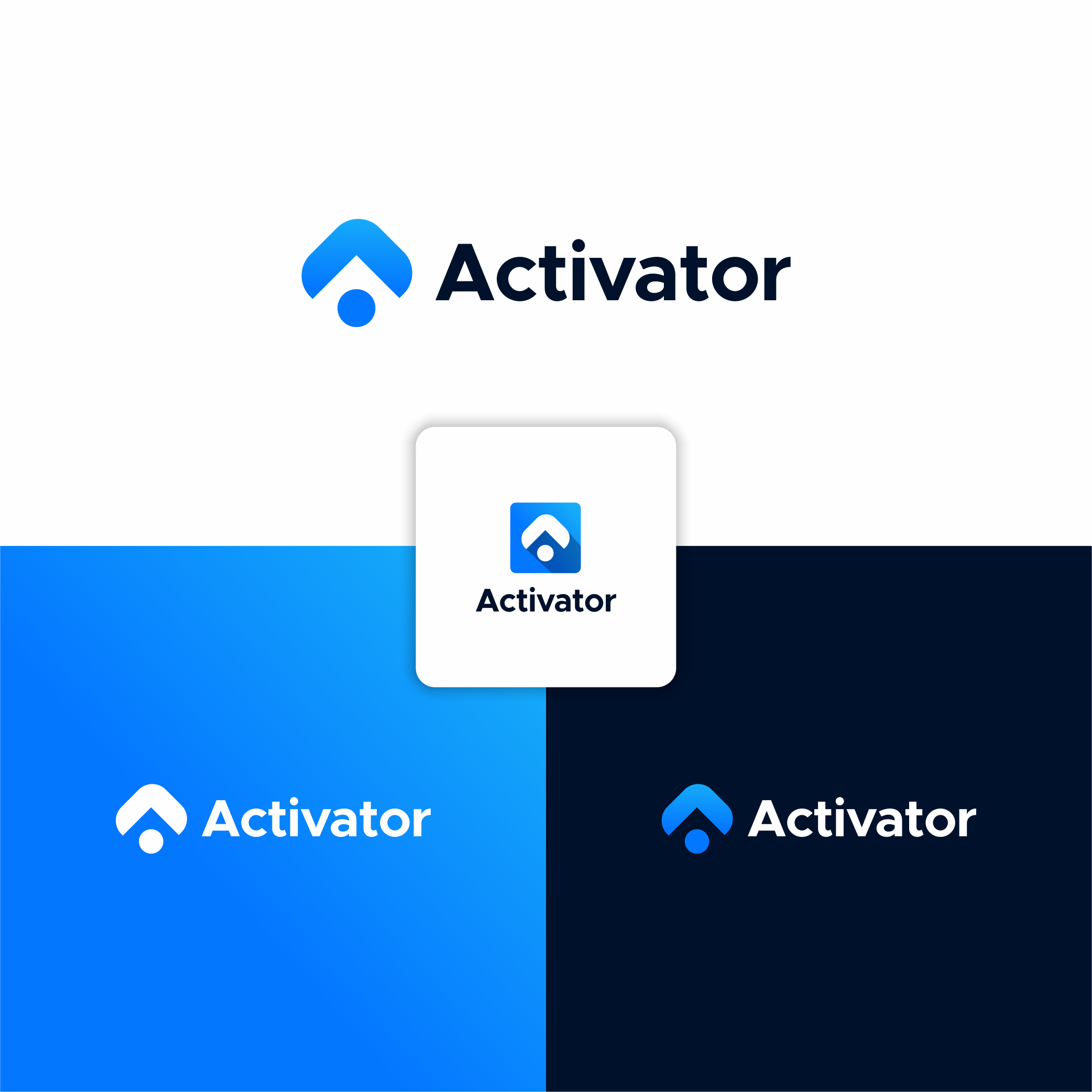 Modern, Colorful, activator is a event market place Logo Design for ...