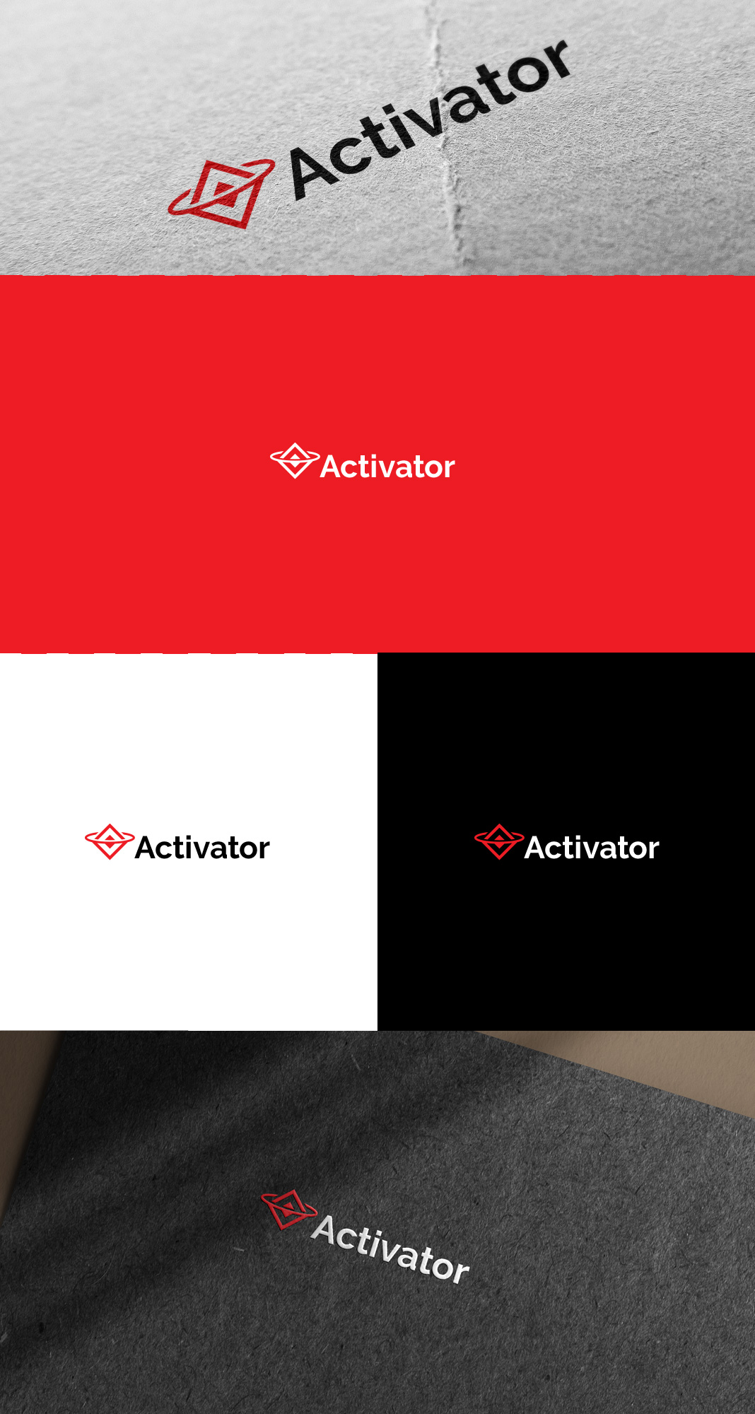 Modern, Colorful, activator is a event market place Logo Design for ...