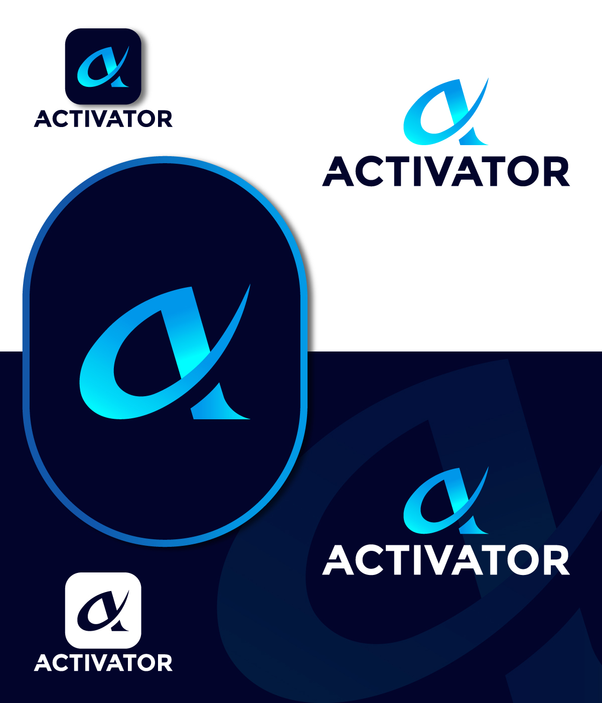 Modern, Colorful, activator is a event market place Logo Design for ...