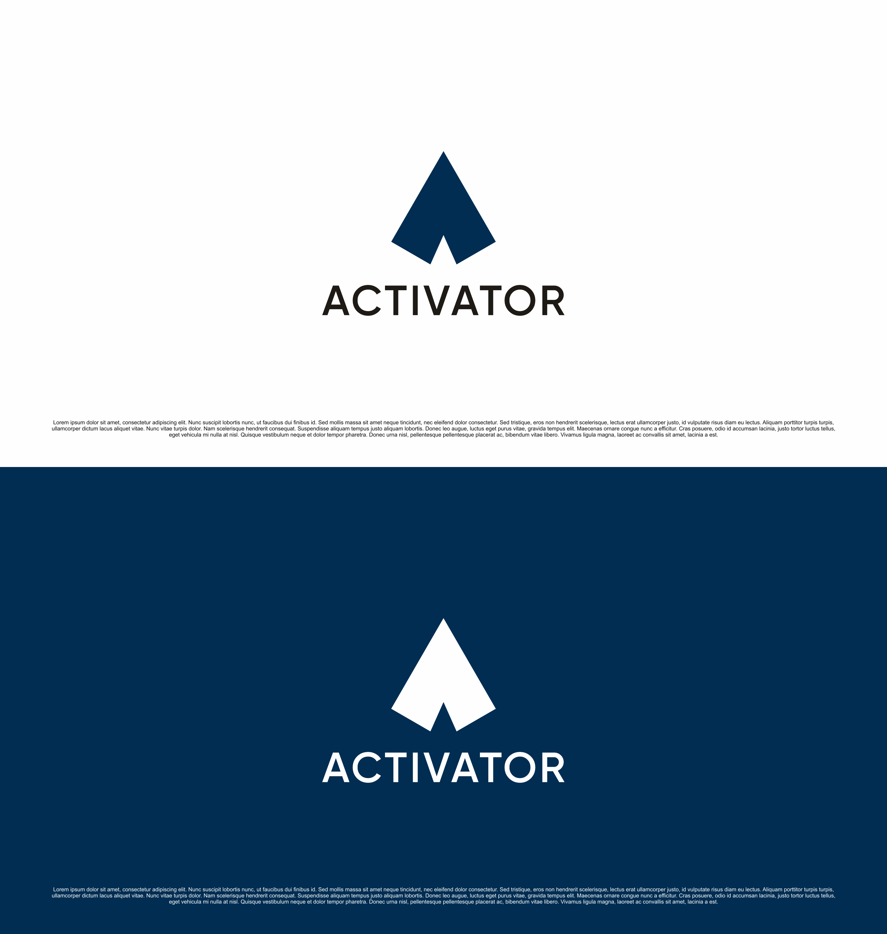 Modern, Colorful, activator is a event market place Logo Design for ...