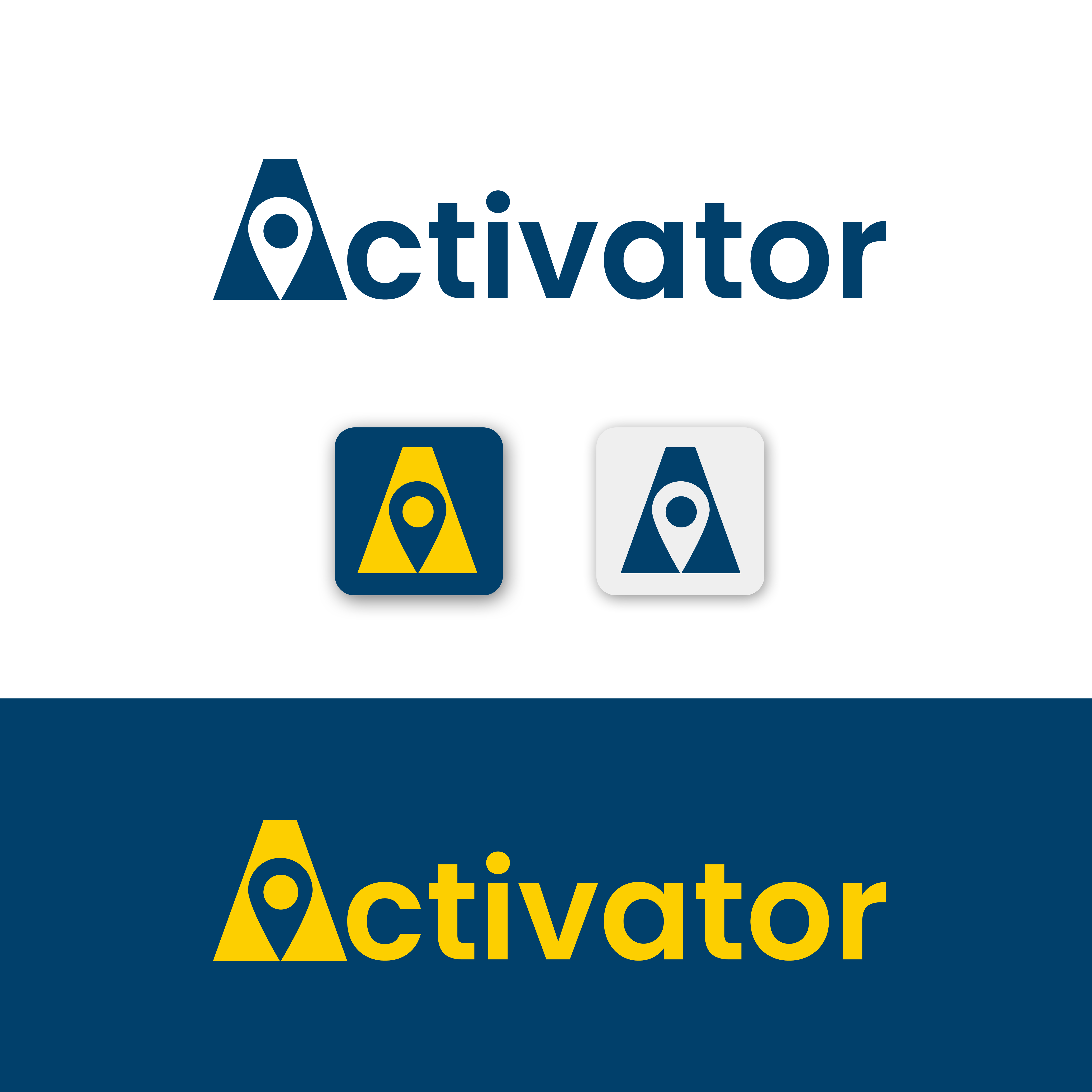 Modern, Colorful, activator is a event market place Logo Design for ...