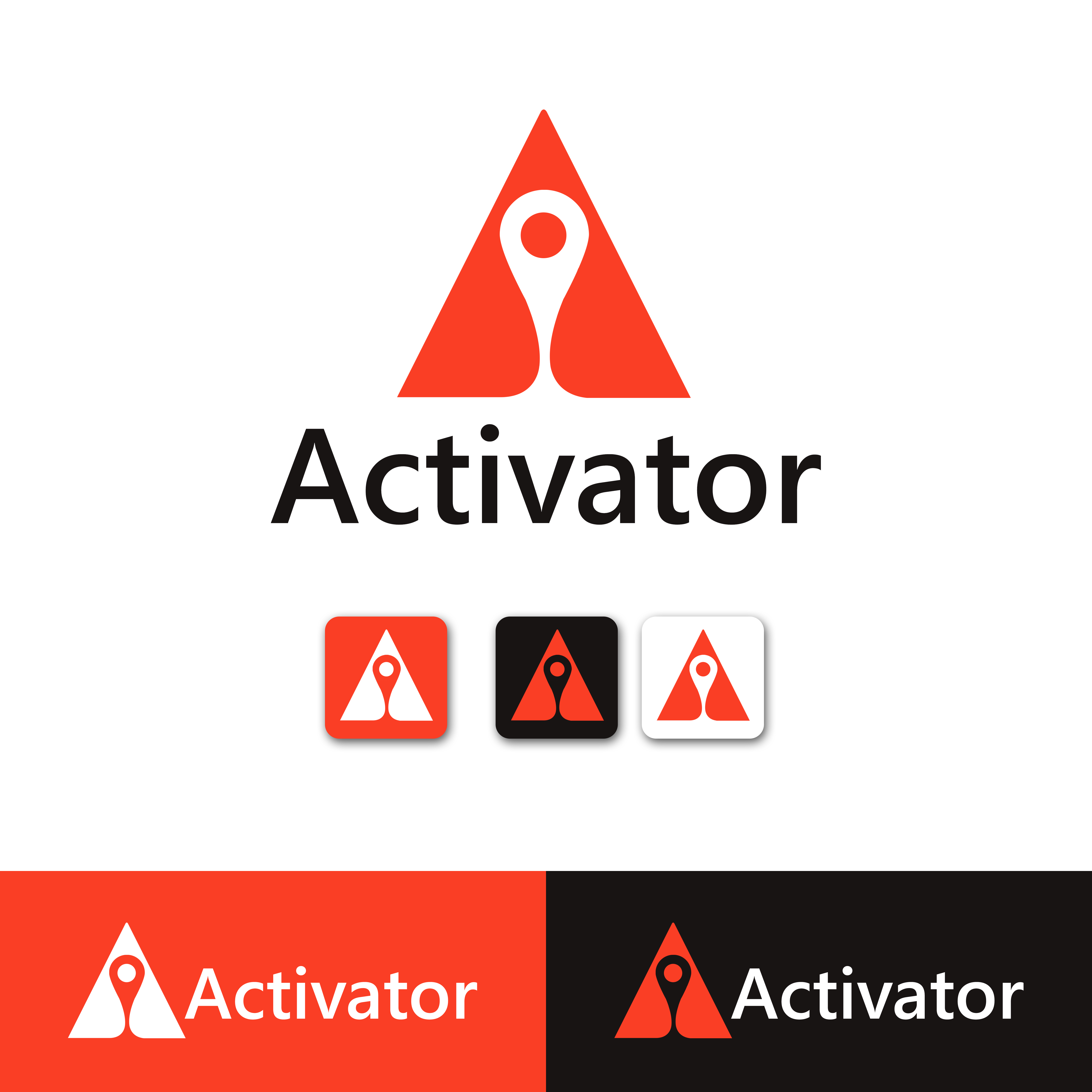 Modern, Colorful, activator is a event market place Logo Design for ...