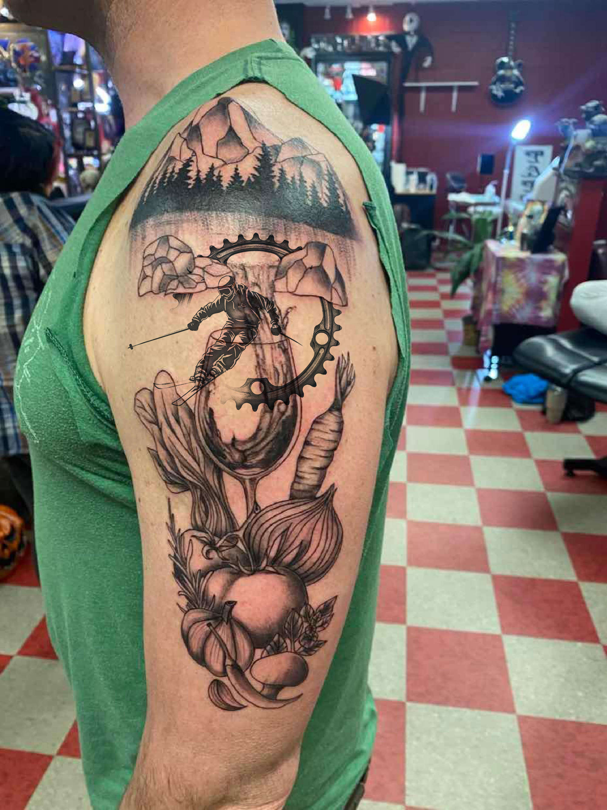 American House Tattoo Hawley at Neida Tracy blog