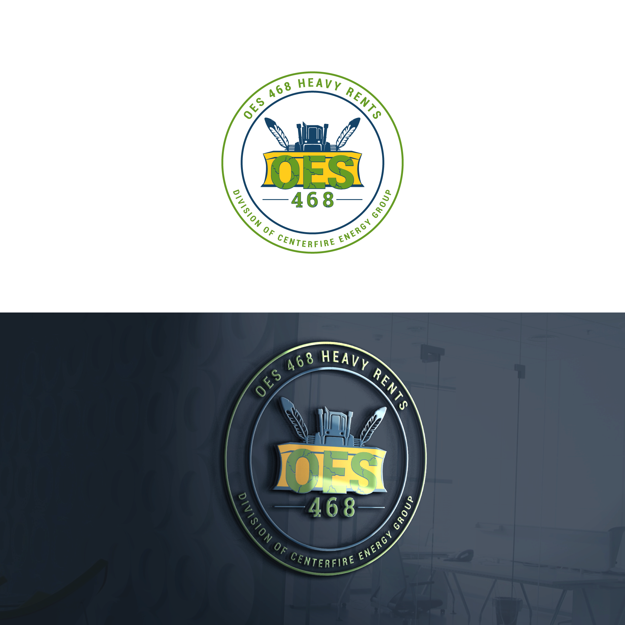 Elegant, Playful Logo Design for OES 468 Heavy Rents; Division of ...