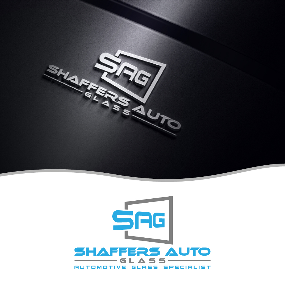 Modern, Bold Logo Design for Shaffers Auto Glass, automotive glass ...