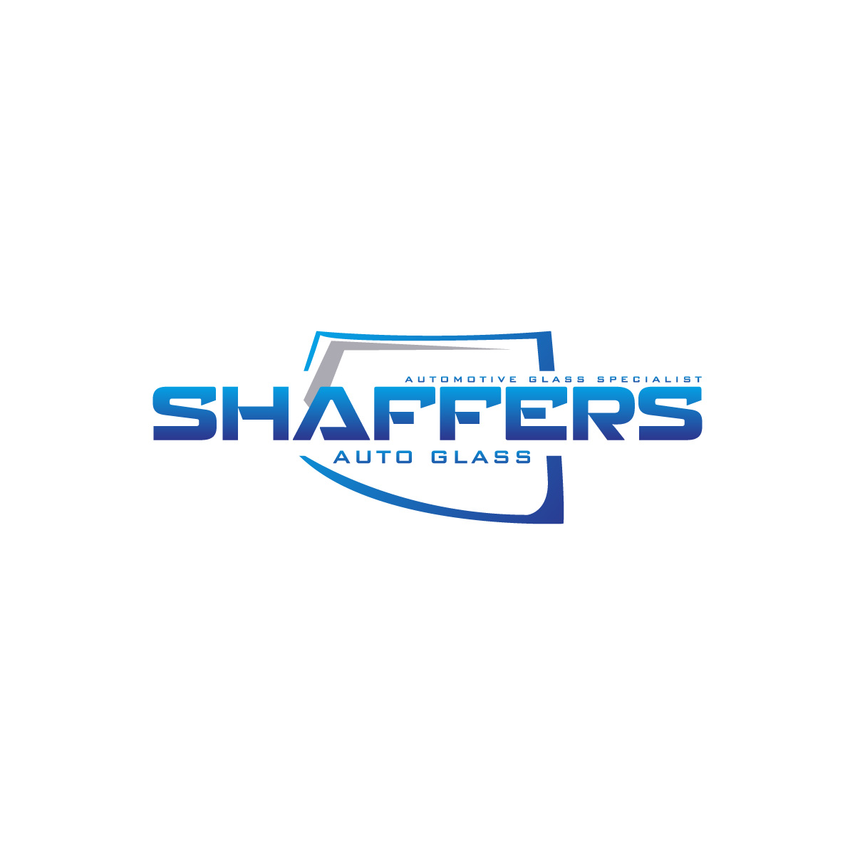 Modern, Bold Logo Design for Shaffers Auto Glass, automotive glass ...