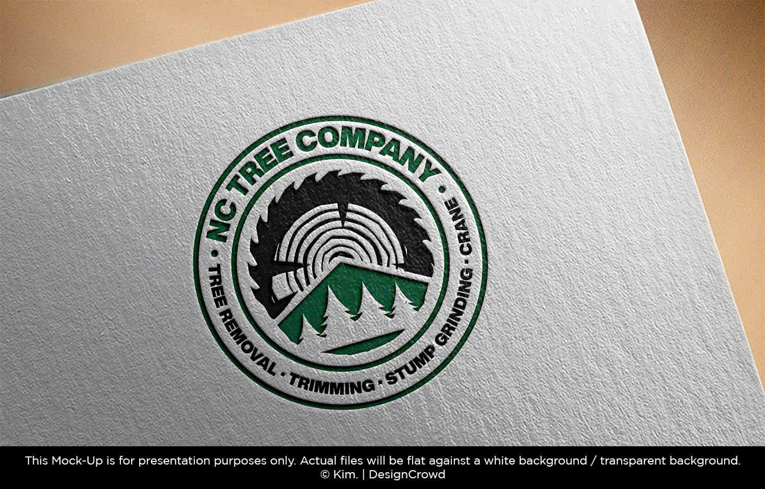 Masculine, Professional, Tree Logo Design for Tree Removal - Trimming ...