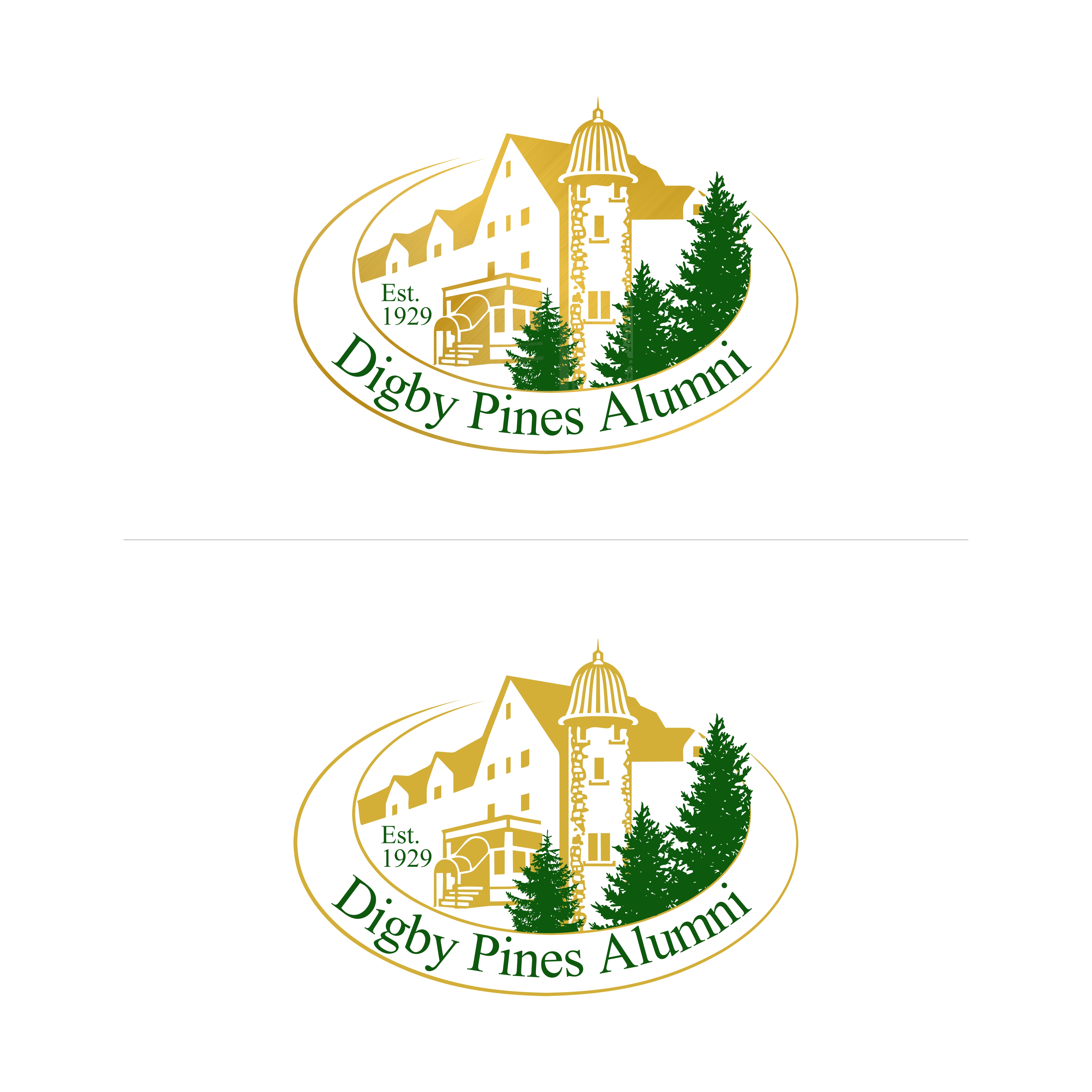Elegant, Modern, Hospitality Logo Design for Digby Pines Alumni by A10 ...