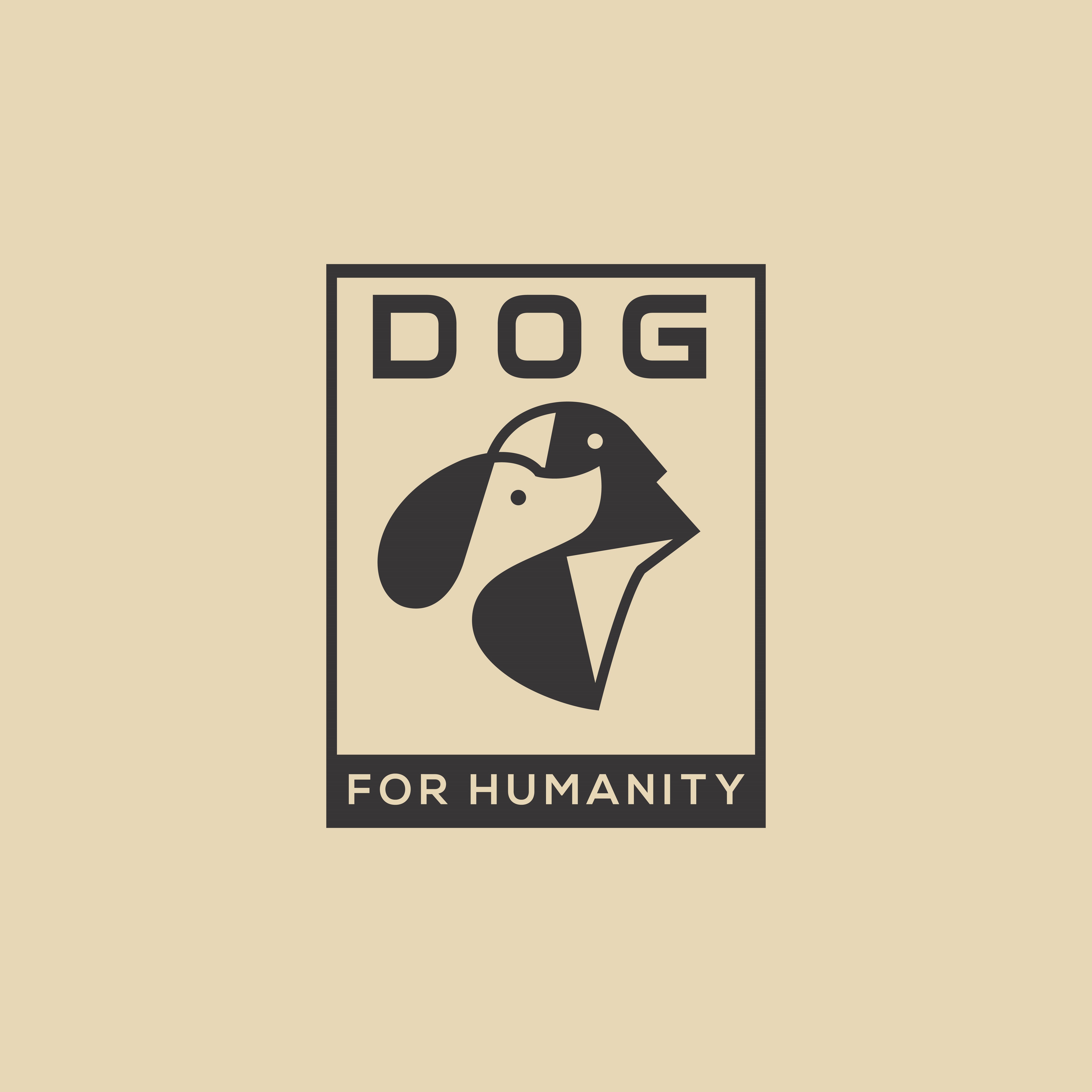 Playful, Modern, Pet charity Logo Design for Dog ️For Humanity by ...
