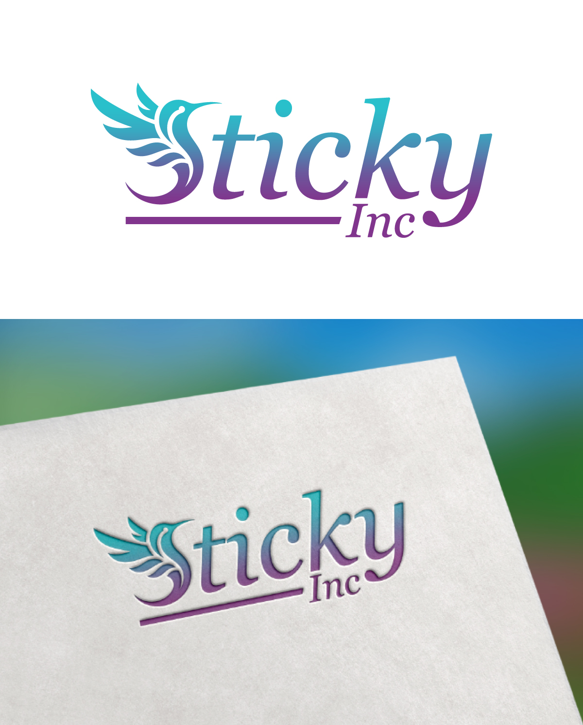 Elegant, Playful Logo Design for Sticky Inc. by Pixel power | Design ...