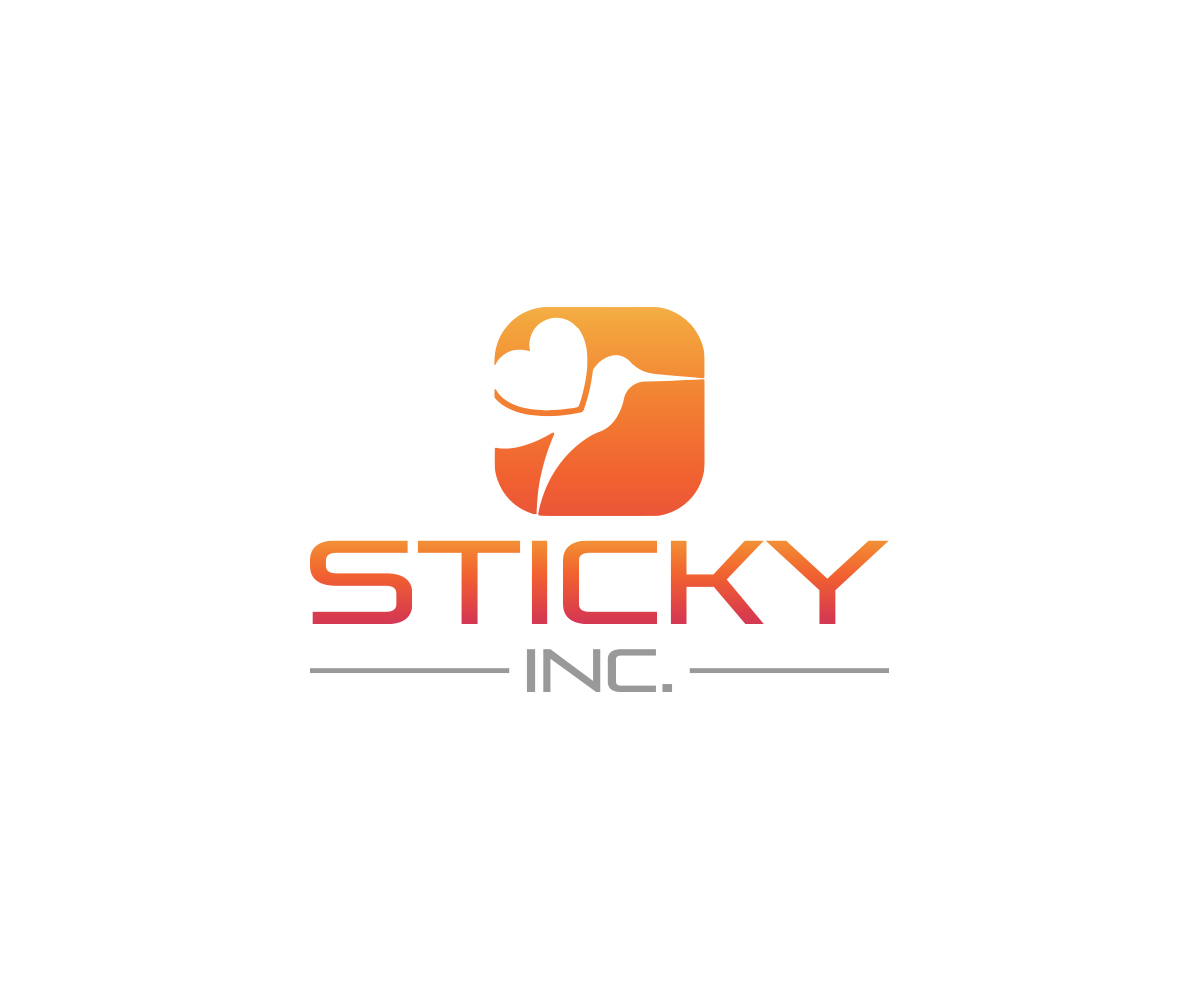 Elegant, Playful Logo Design for Sticky Inc. by Qaz! Sahab | Design ...