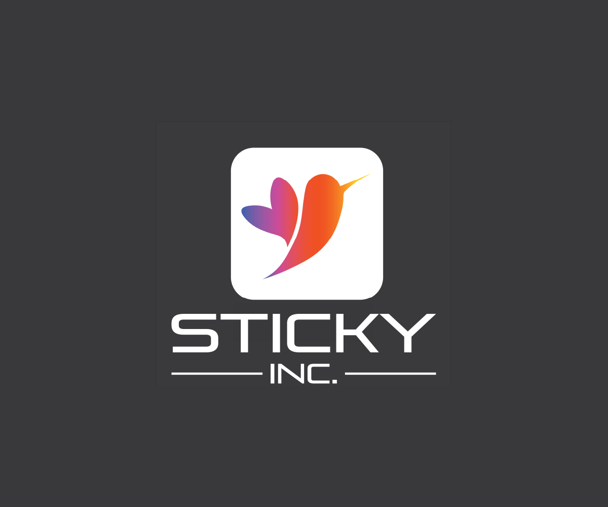 Elegant, Playful Logo Design for Sticky Inc. by Qaz! Sahab | Design ...
