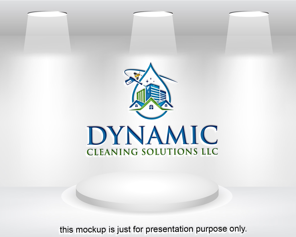 Professional, Bold Logo Design for Dynamic Cleaning Solutions LLC by ...
