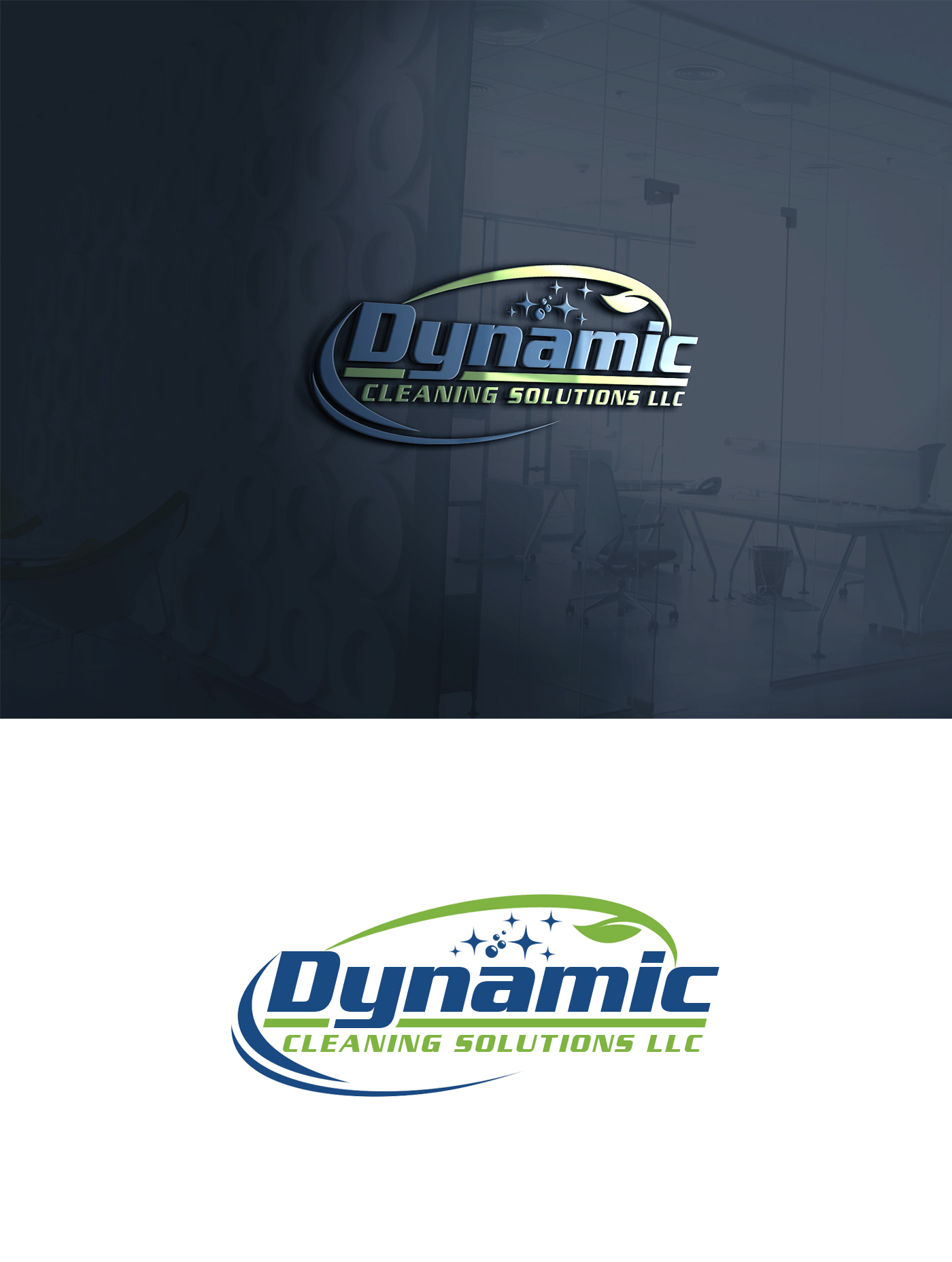 Professional, Bold Logo Design for Dynamic Cleaning Solutions LLC by ...