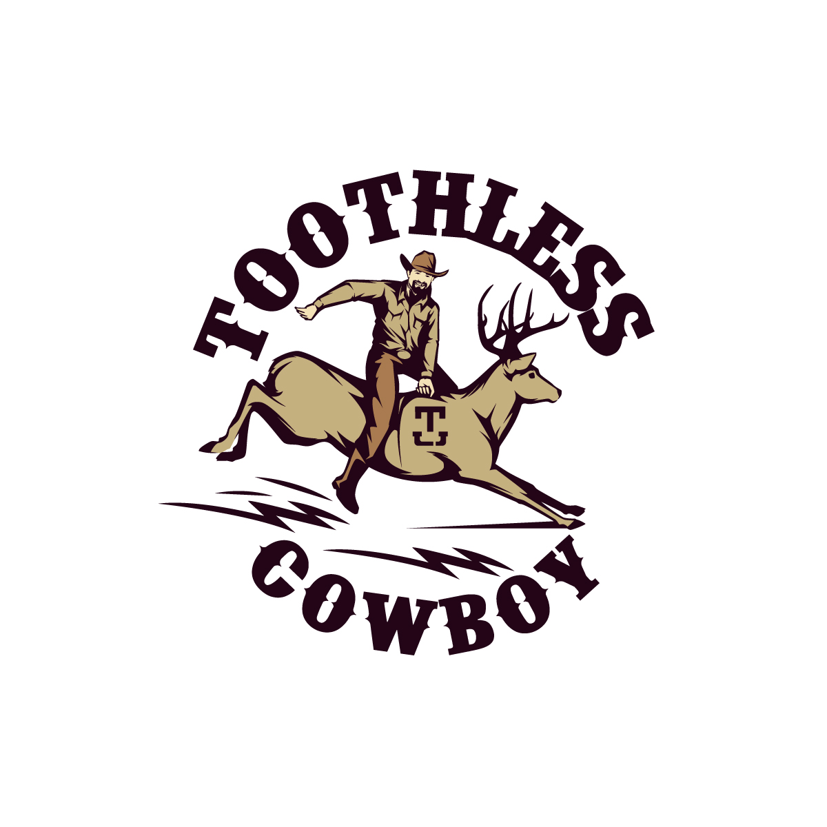 Masculine, Modern Logo Design for Toothless Cowboy by DesignFriday ...