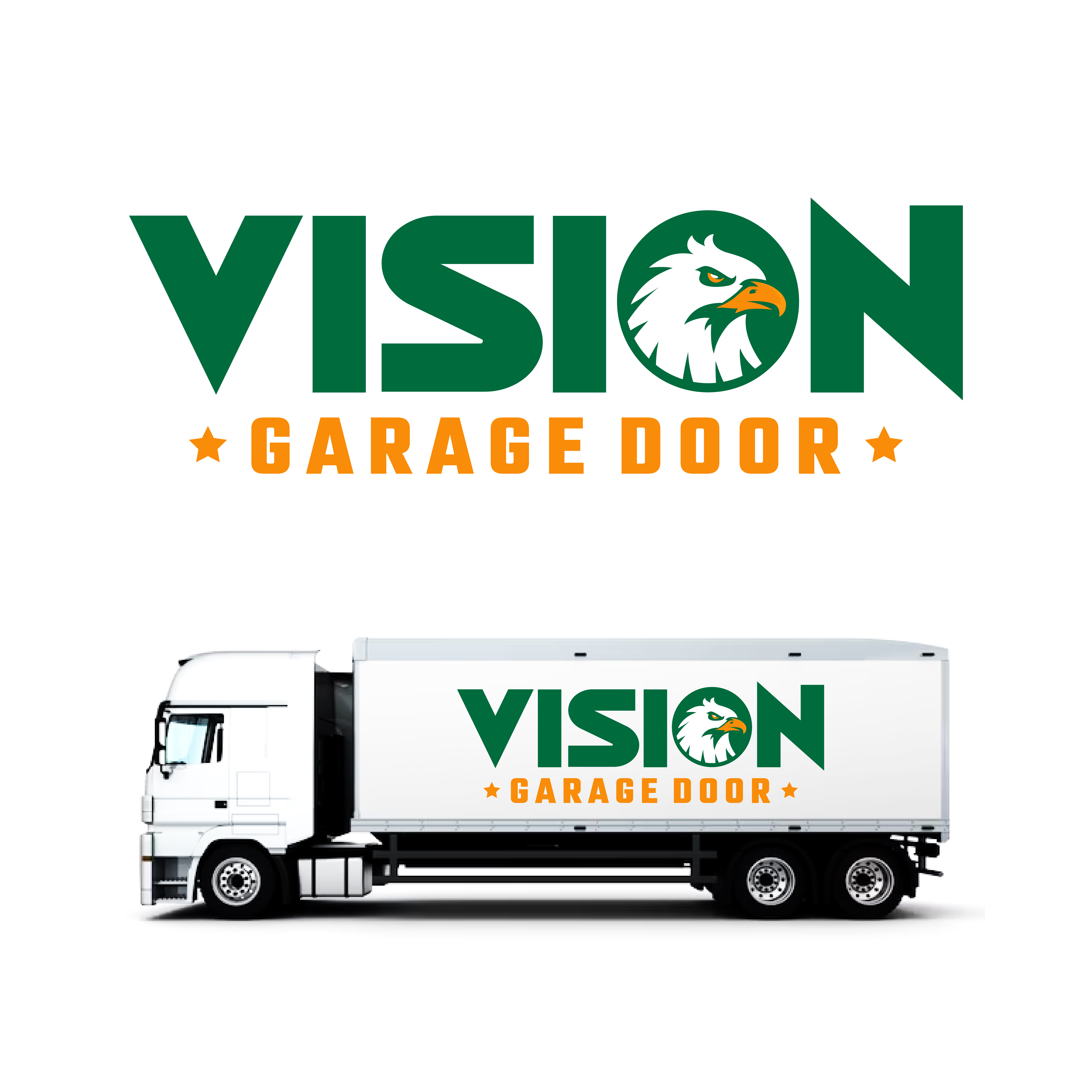Bold, Colorful, Garage door installation and service Logo Design for ...