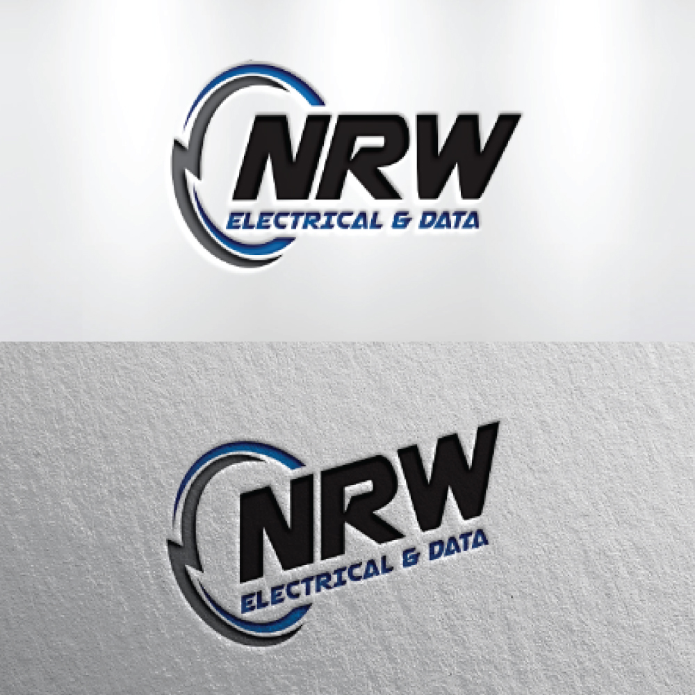Elegant, Playful, Electrical Logo Design for NRW Electrical & Data by ...