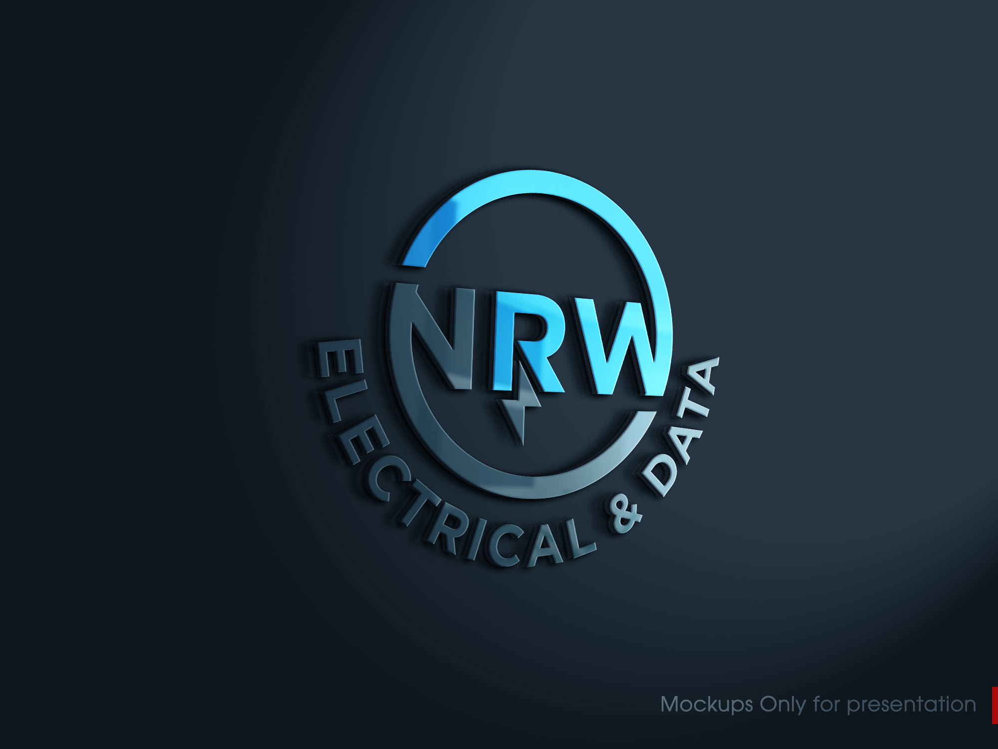 Elegant, Playful, Electrical Logo Design for NRW Electrical & Data by ...