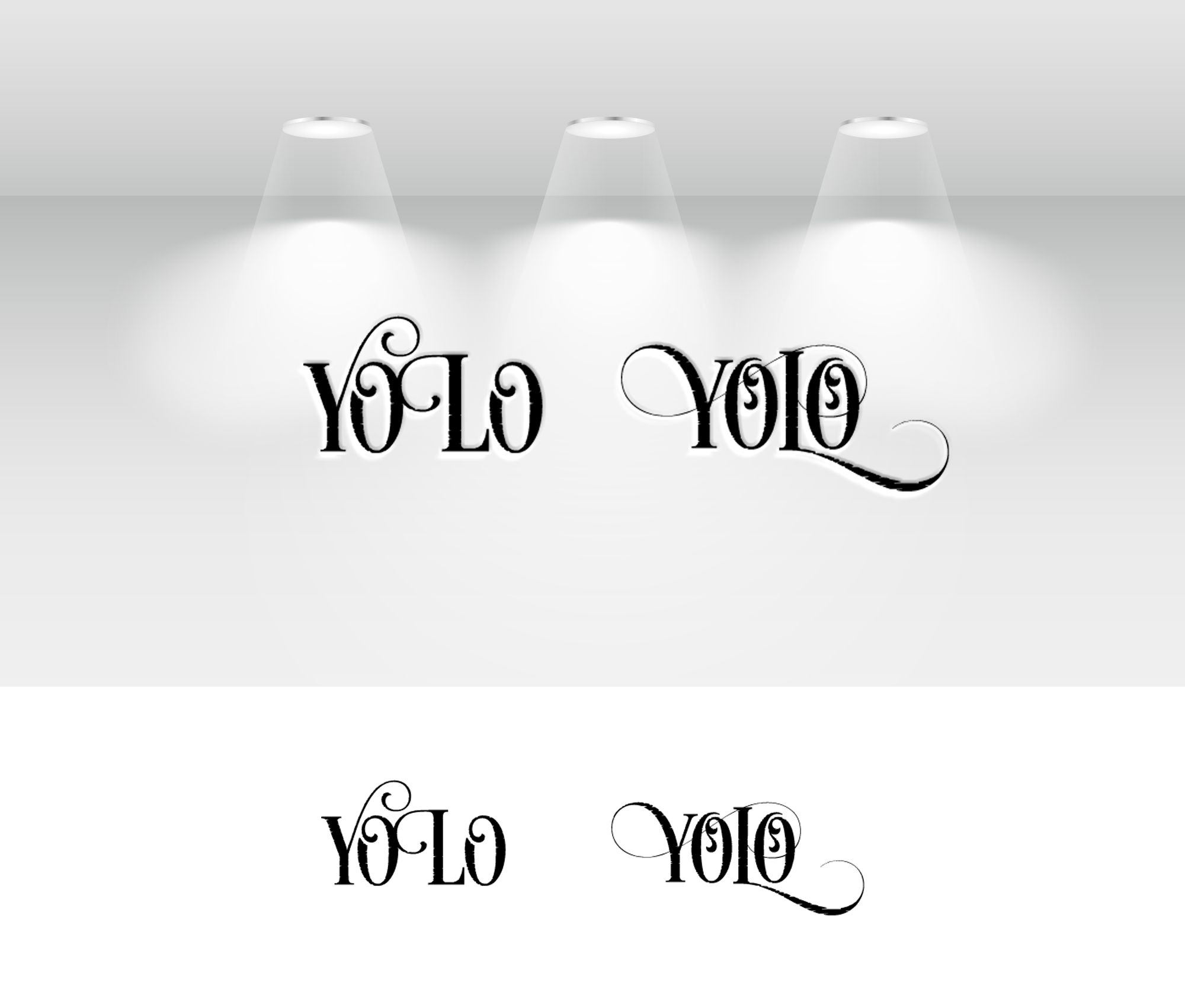 Masculine, Playful Logo Design for YOLO LYBL by AliArts | Design #32365858